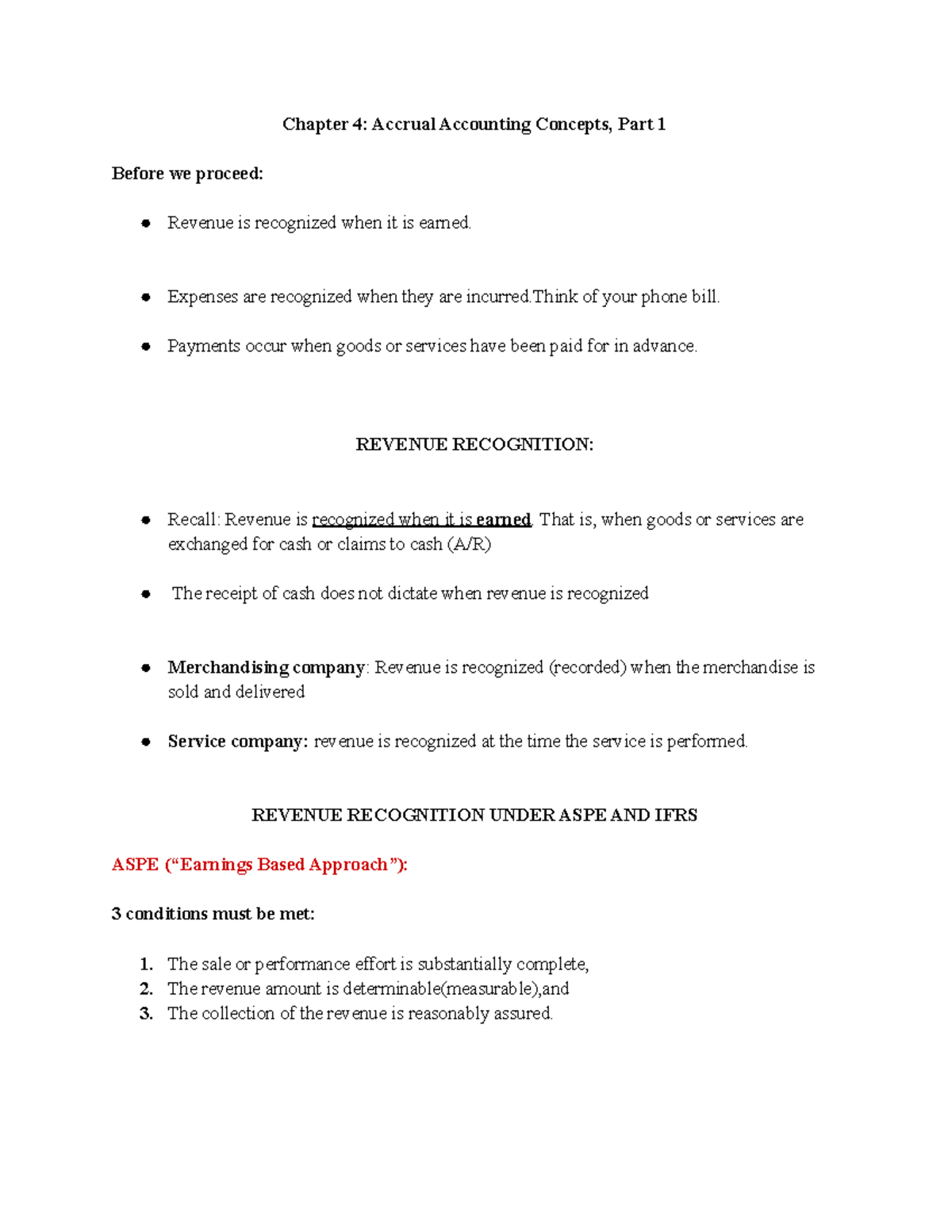 Accounting Chapter 4 - ssss - Chapter 4: Accrual Accounting Concepts ...