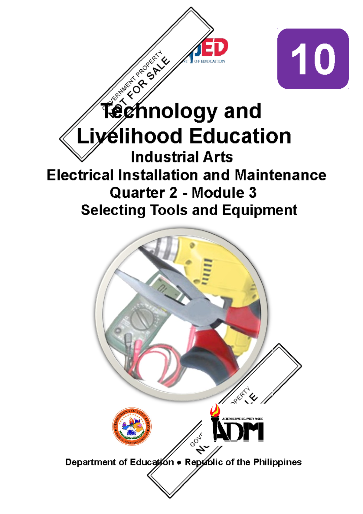 Tle10 ia eim q2 mod3 selectingtoolsandequipment v4 (27 pages) - NOT ...