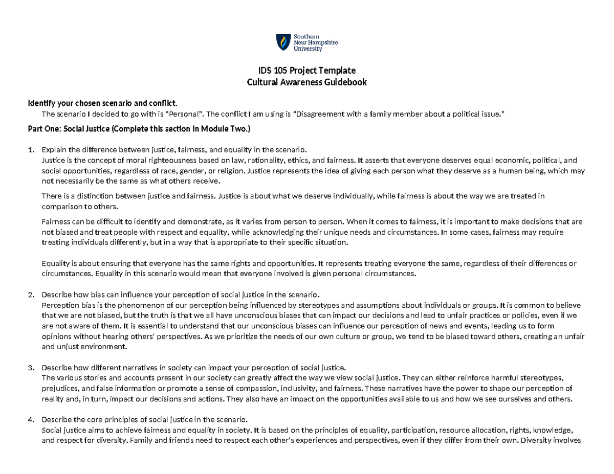 Raelynn Williams IDS 105 Project Template - IDS 105 Project Template ...