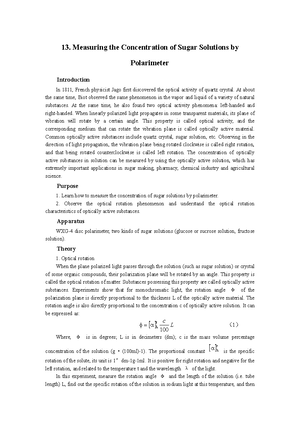 Lab6.Measurement of Wavelength of Light by Diffraction Grating and ...