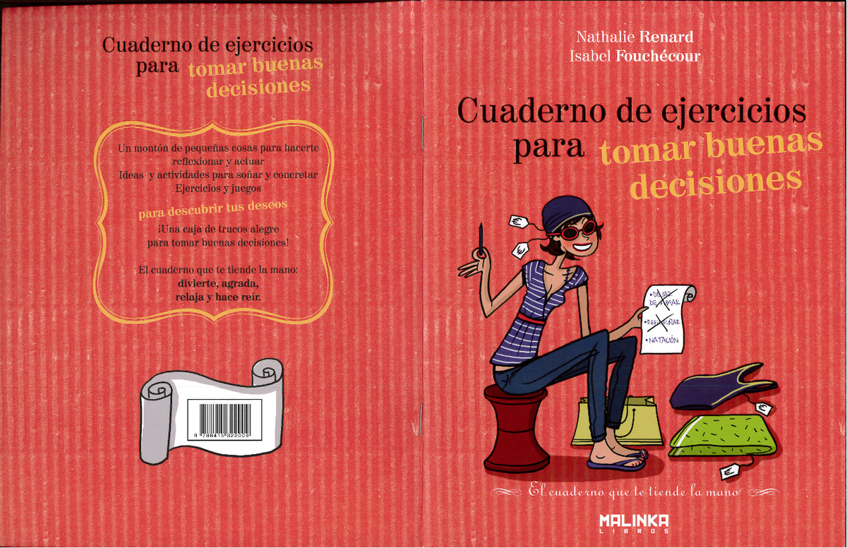 Cuaderno de ejercicios para tomar buenas decisione - Cuaderno de ...