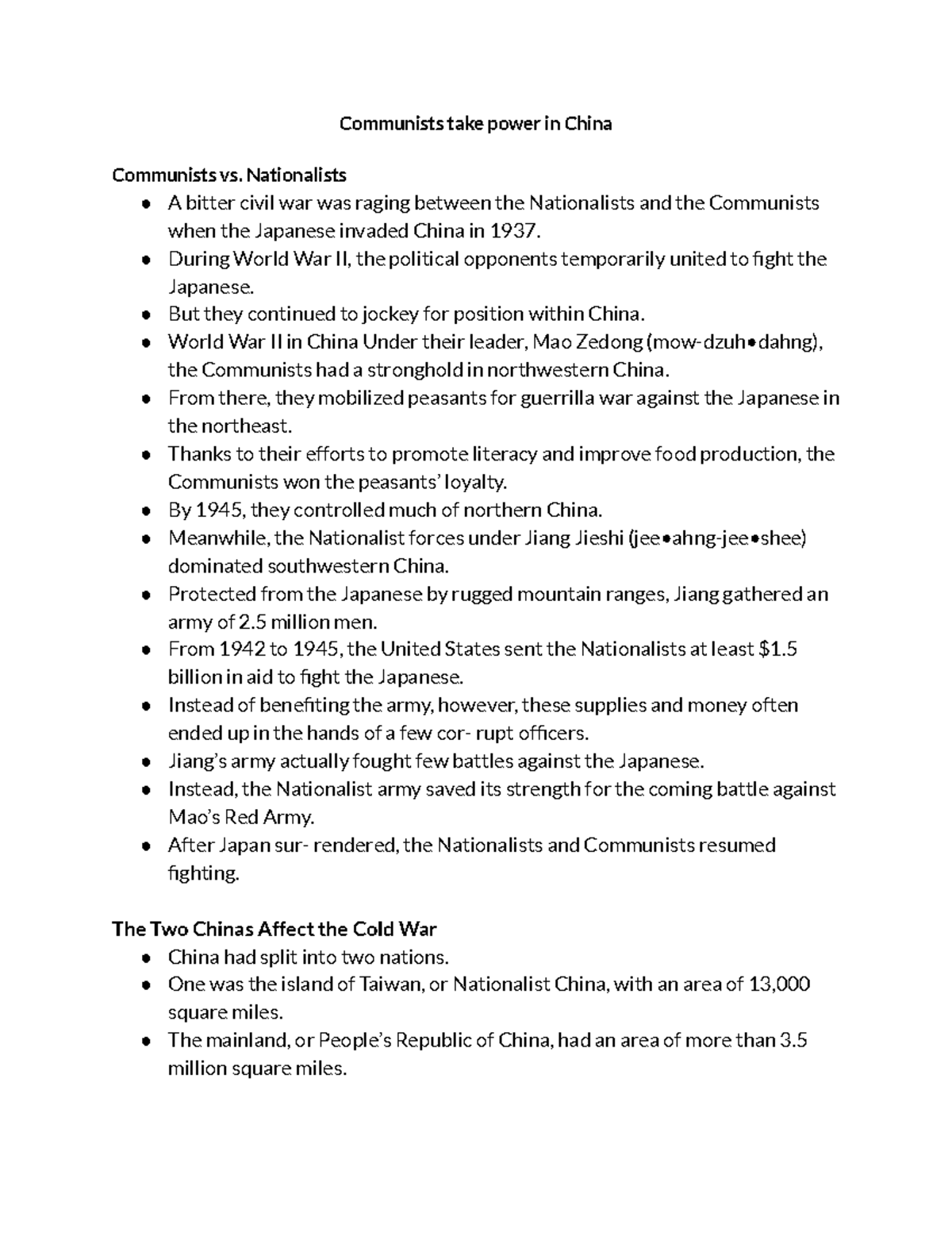 Communists take power in China - Communists take power in China ...