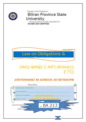 CDI1 Reviewer - Fundamentals of Criminal Investigation - CDI- Brief ...