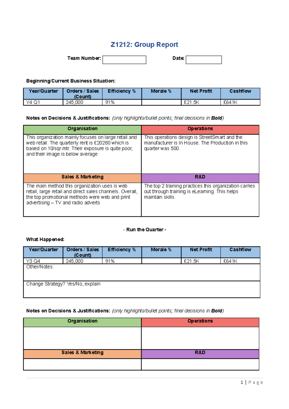Z1212 Group Report Template - Z1212: Group Report Team Number: Date ...