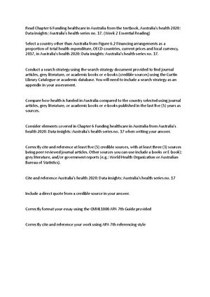 INDH1006 Indigenous Cultures and Health Behaviours Semester 1 2022 ...