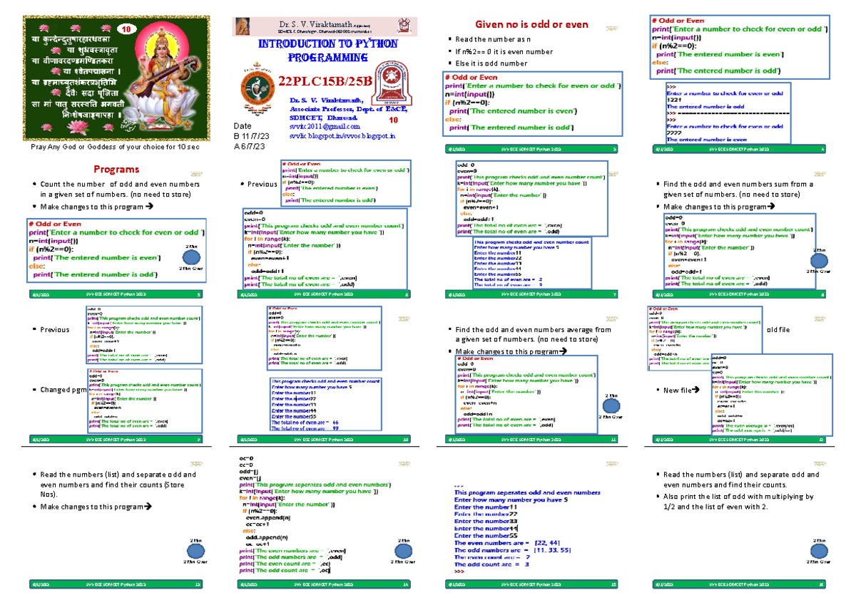 Python 4 A4 16 slides - Pray Any God or Goddess of your choice for 10 ...