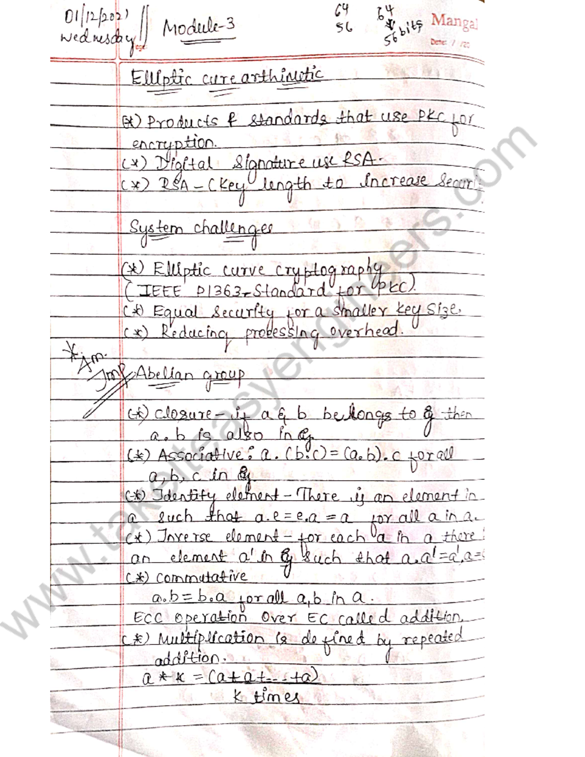 Crypto m3 - Computer Science - Studocu