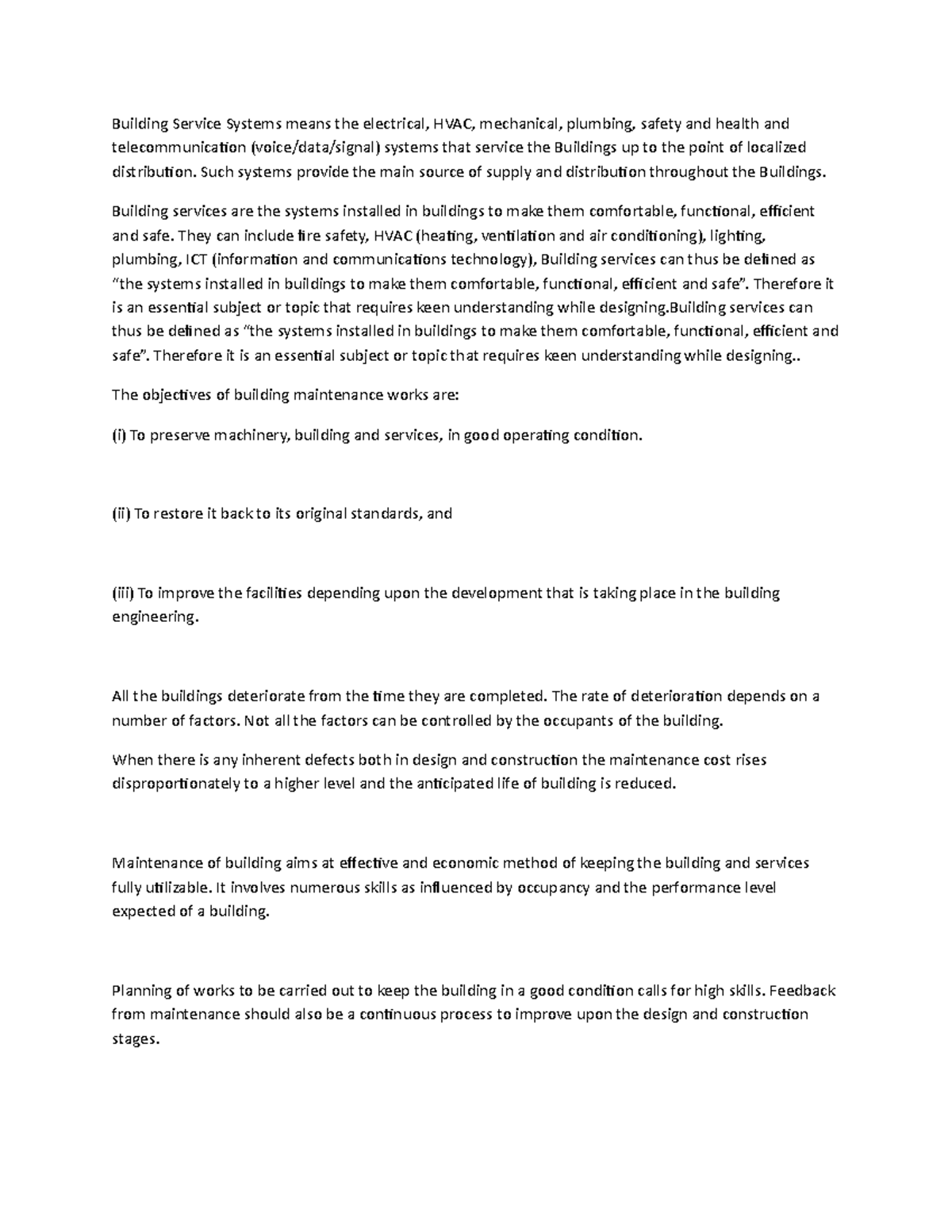 Building Servic-WPS Office - Building Service Systems means the ...