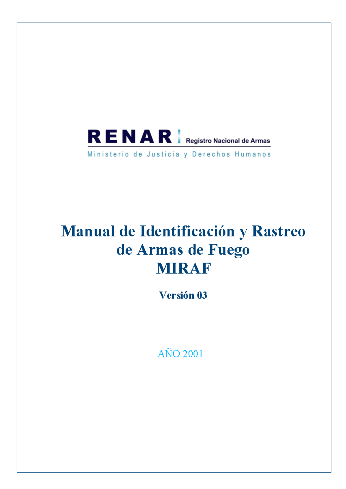 Miraf - material para tramites en anmac - Manual de Identificación y ...