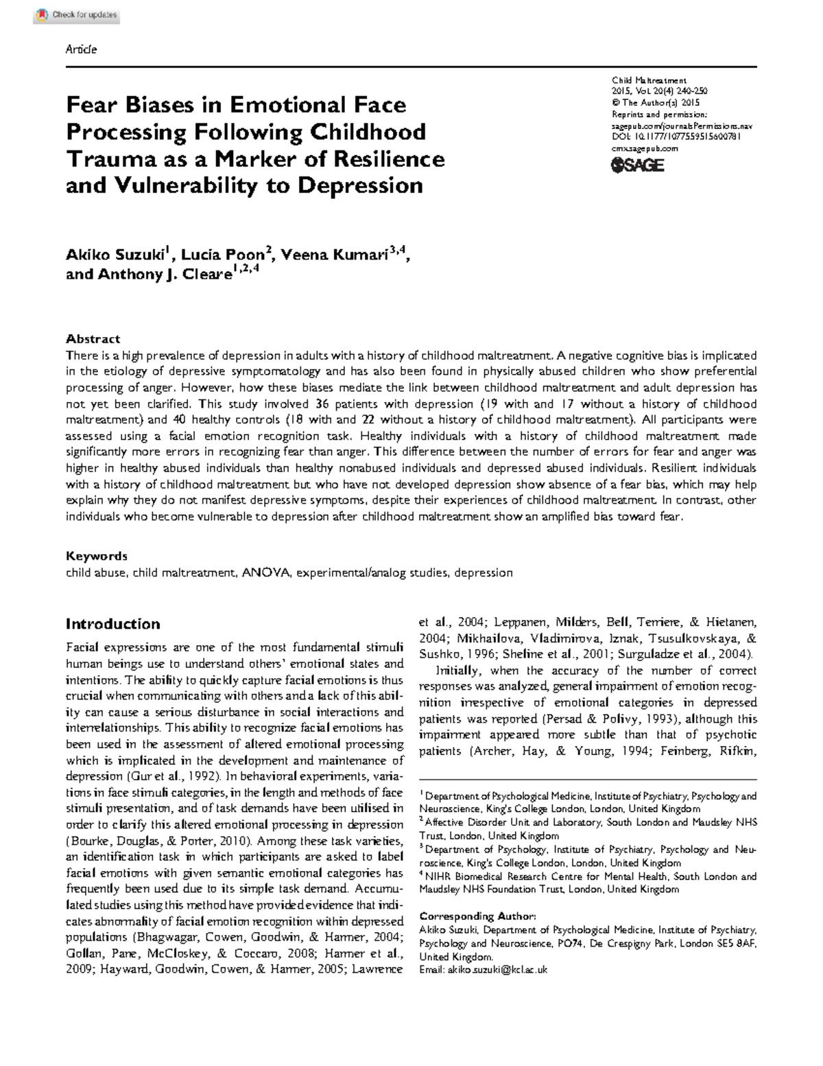 Suzuki et al. - 2015 - Fear Biases in Emotional Face Processing ...
