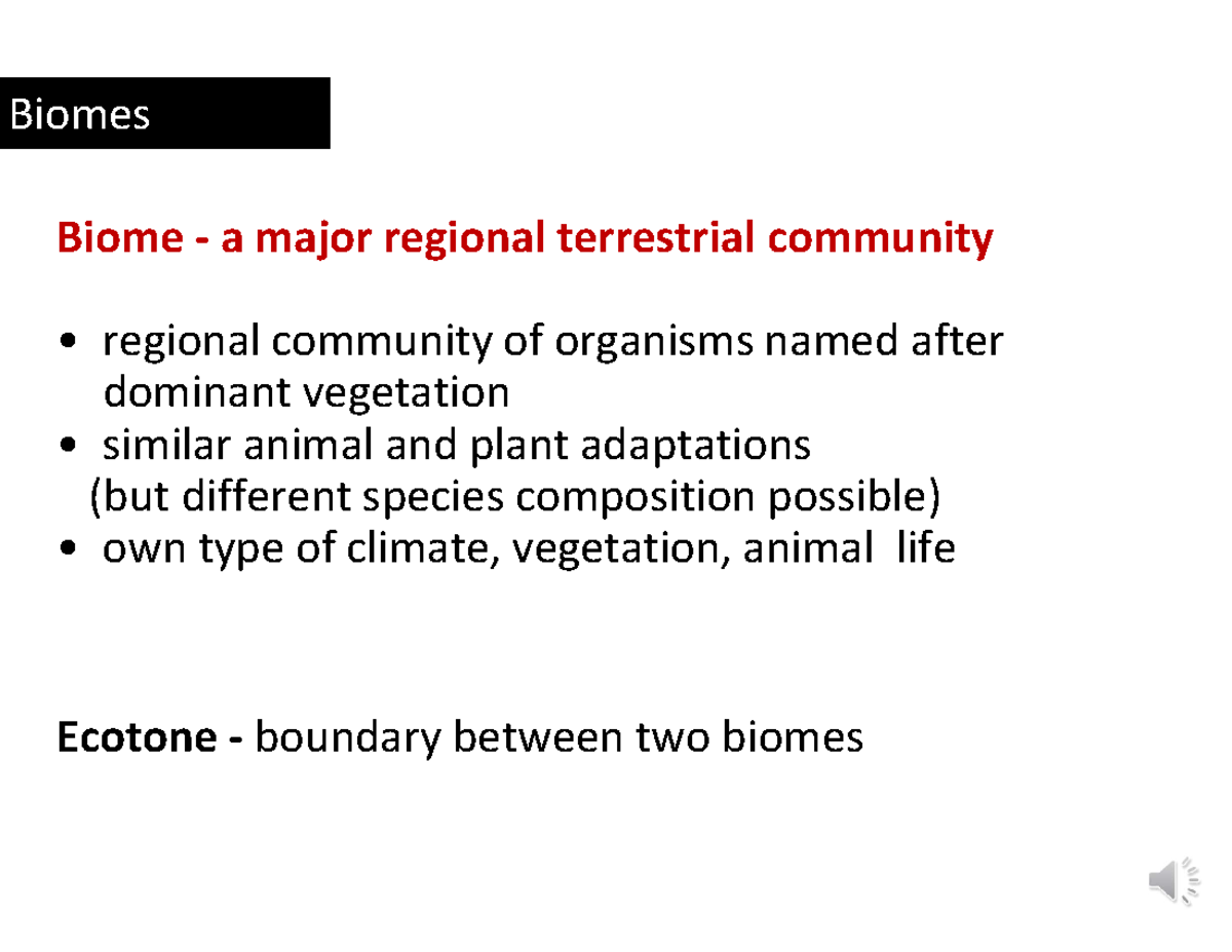 Land plants - Biomes in SA 2024 - Biome - a major regional terrestrial ...