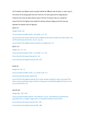 Exercises Chapter 1 641 - Week 1 Chapter one exercises IDENTIFY, DEFINE OR EXPLAIN Descriptive ...