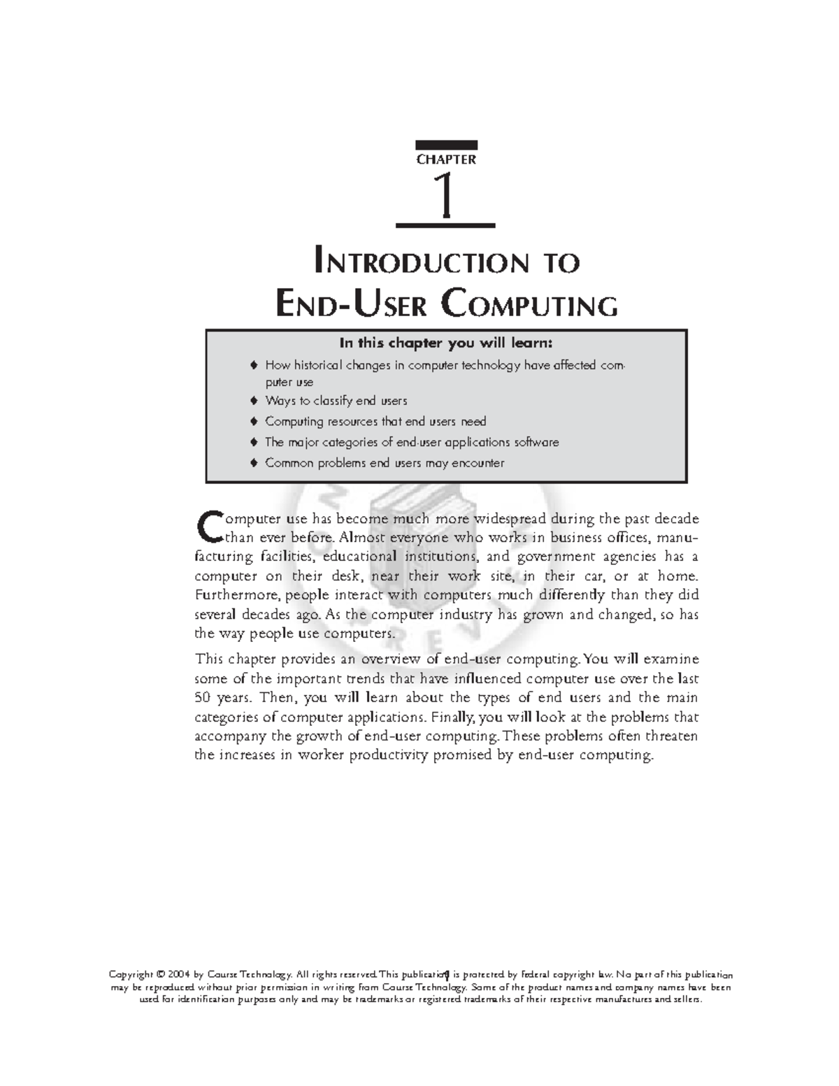 End user computing - bit3205 - INTRODUCTION TO END-USER COMPUTING In ...