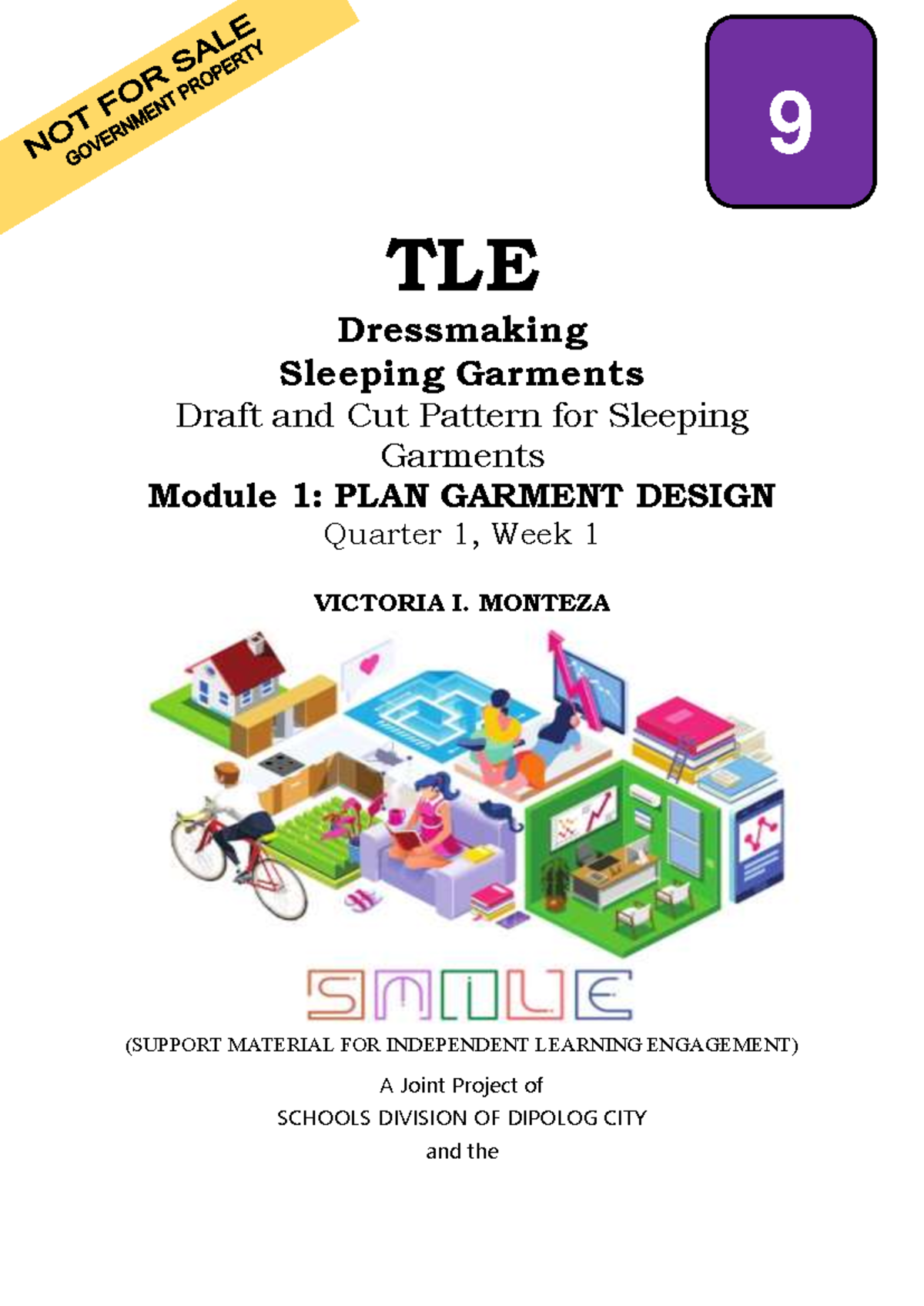 TLE Module - TLE Dressmaking Sleeping Garments Draft and Cut Pattern ...