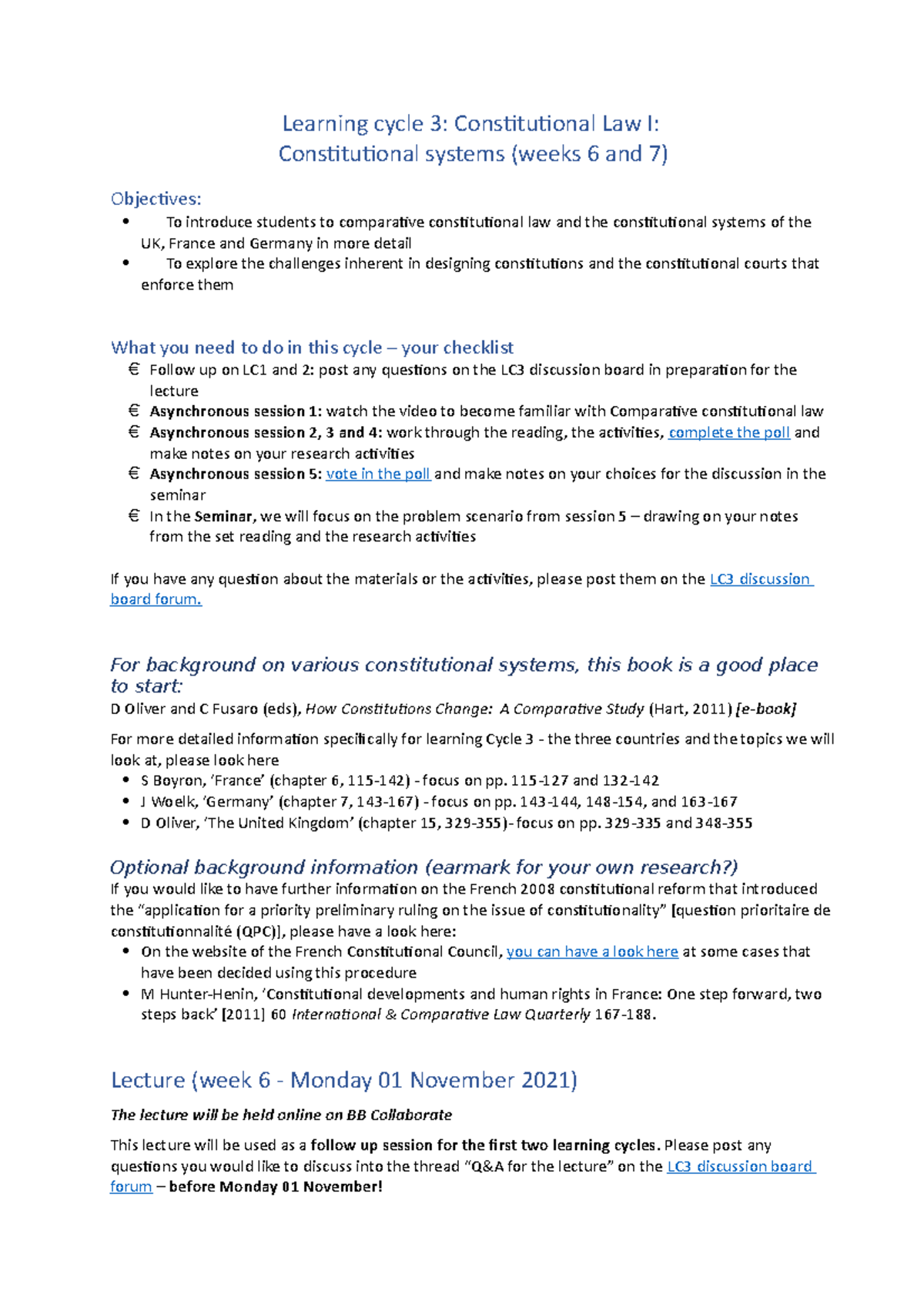 2021-22 Tutorial Handout for Learning Cycle 3 - Learning cycle 3 ...