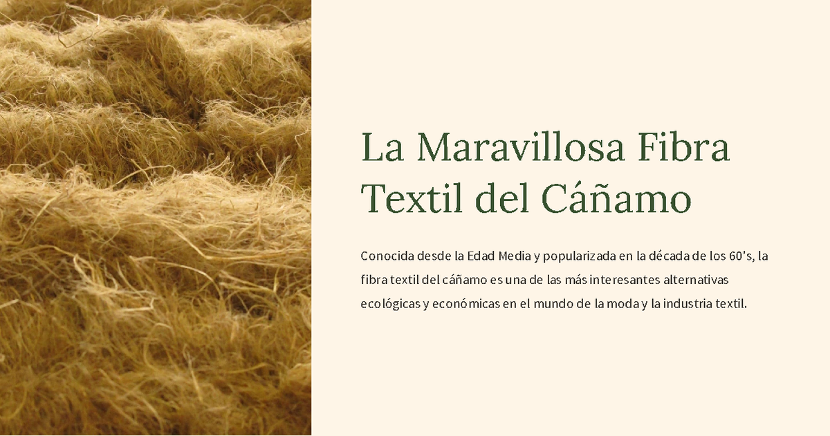 La Maravillosa Fibra Textil del Canamo - La Maravillosa Fibra Textil ...