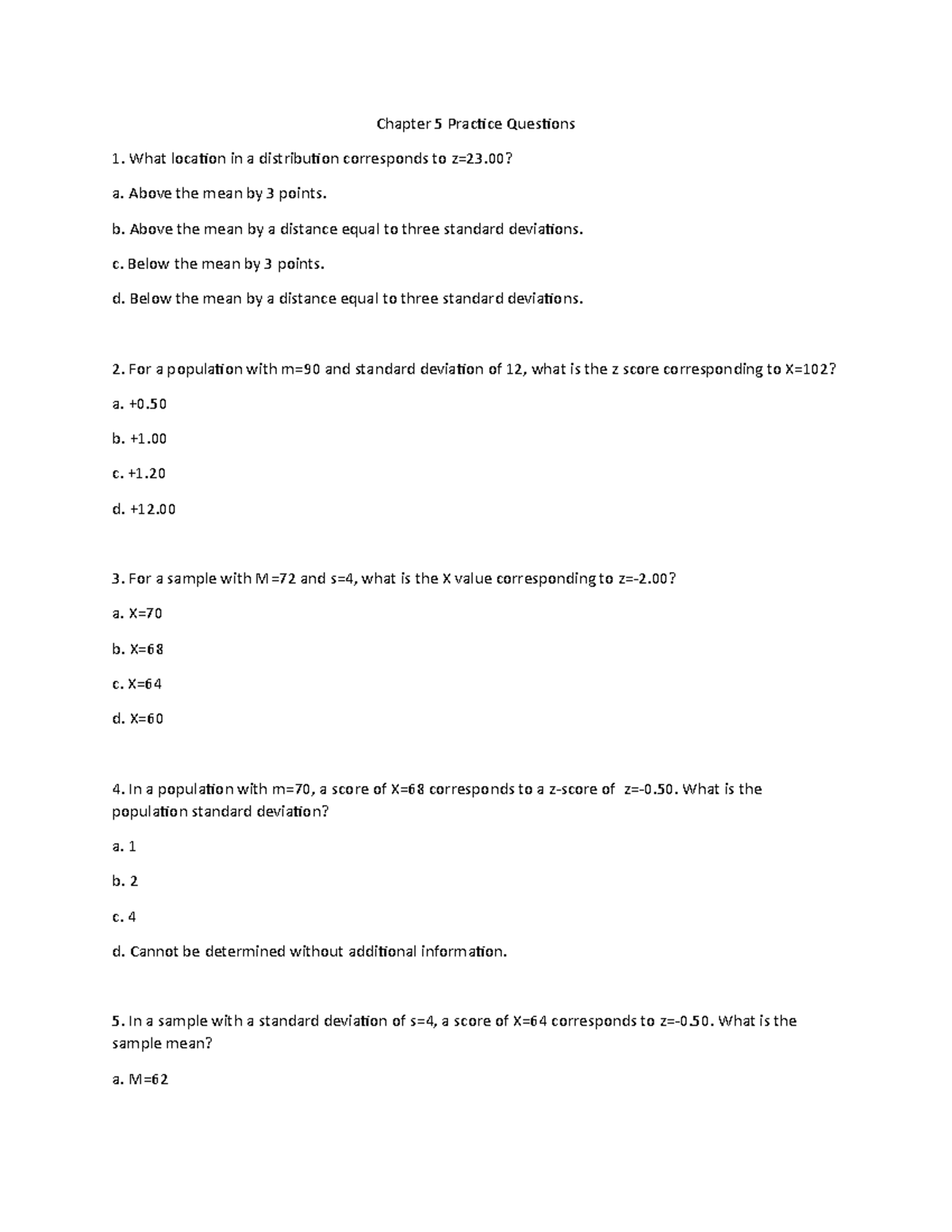 Chapter 5 learning checks - Chapter 5 Practice Questions What location ...