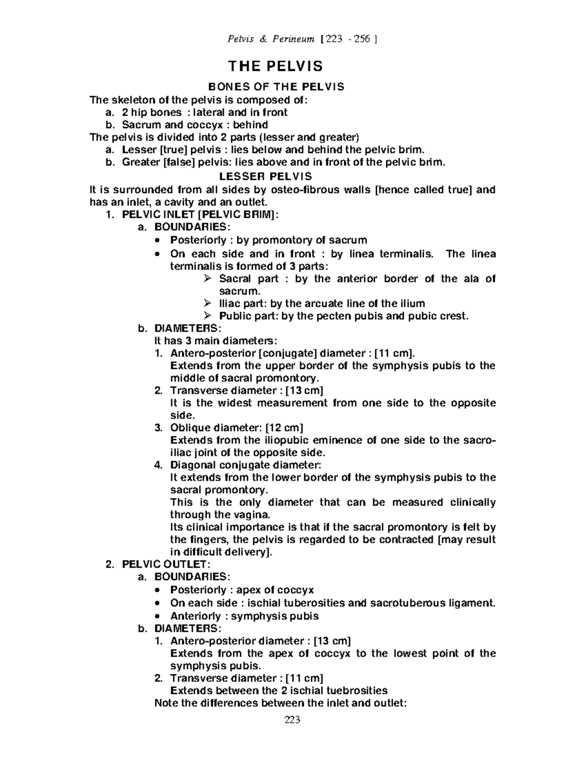 06Pelvis And Perineum - Helpful - T HE PELV I S BON ES OF T HE PELV I S ...