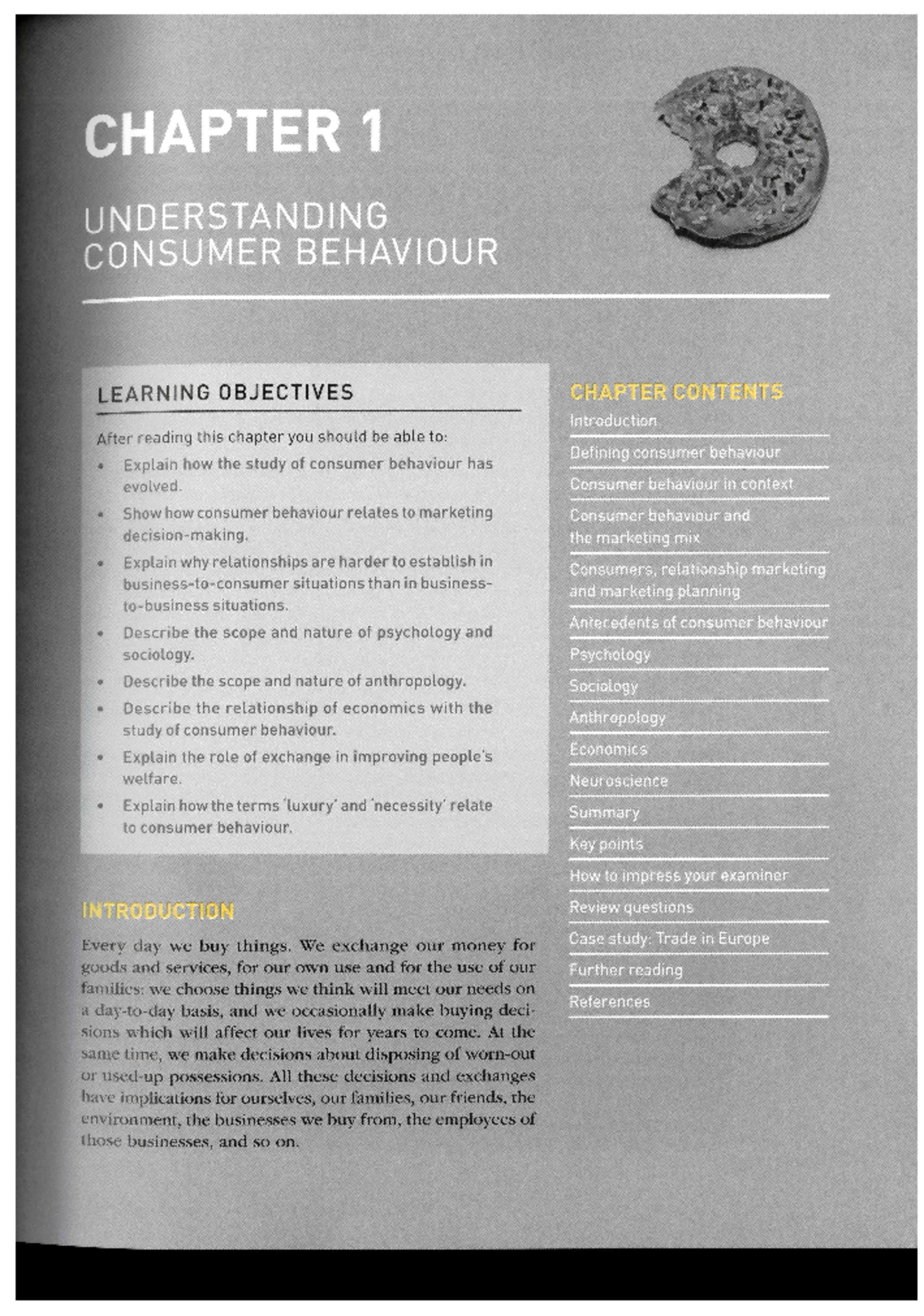 Chapitre 01 - lecture before class - CHAPTER 1 UNDERSTANDING CONSUMER ...