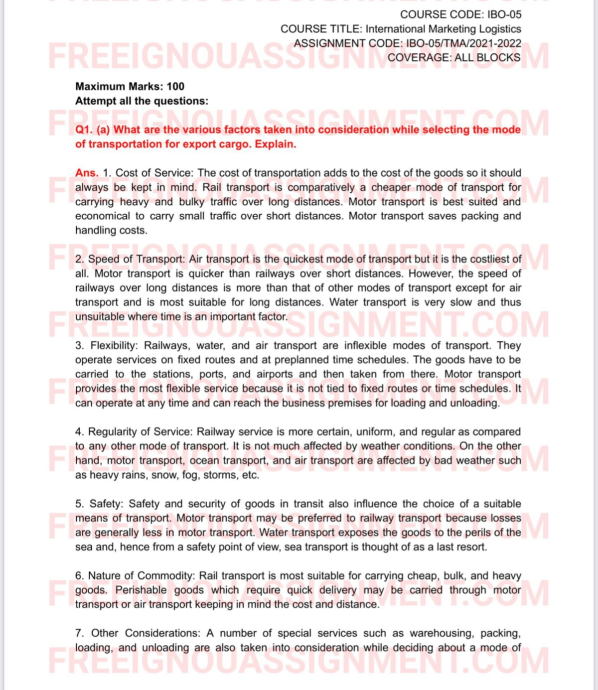 IBO-5 - Important Class notes to pass the examination - Financial ...