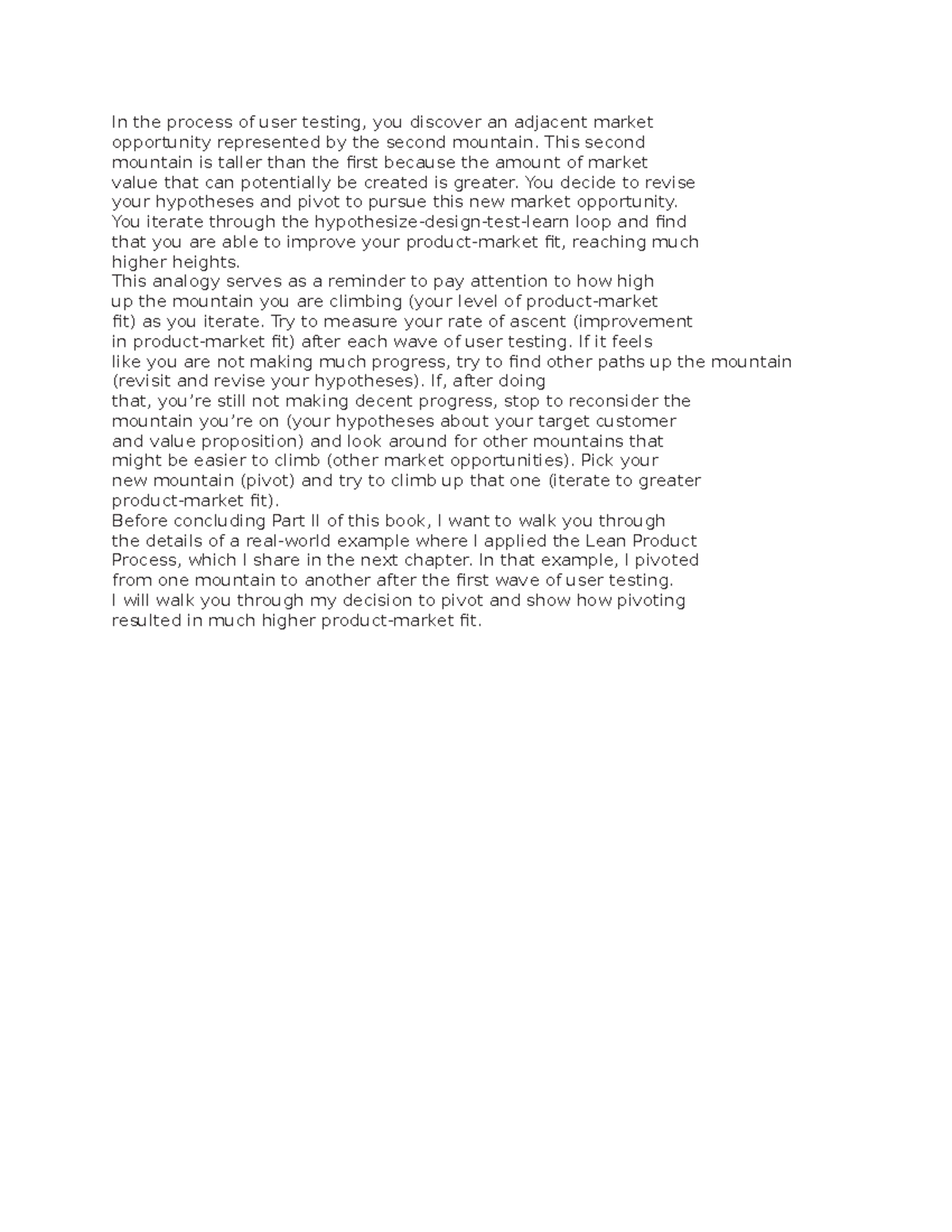 Iterate and Pivot to Improve Product-Market Fit - Product Design - BITS ...