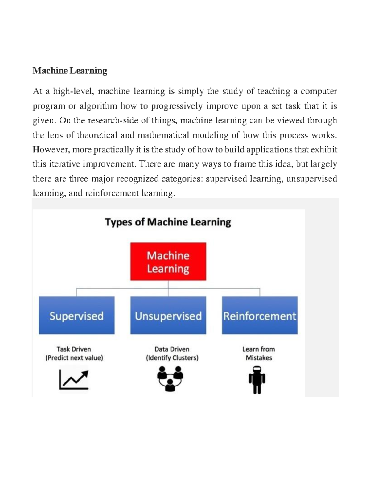 Machine Learning - Yreeggf - Machine Learning At a high-level, machine ...