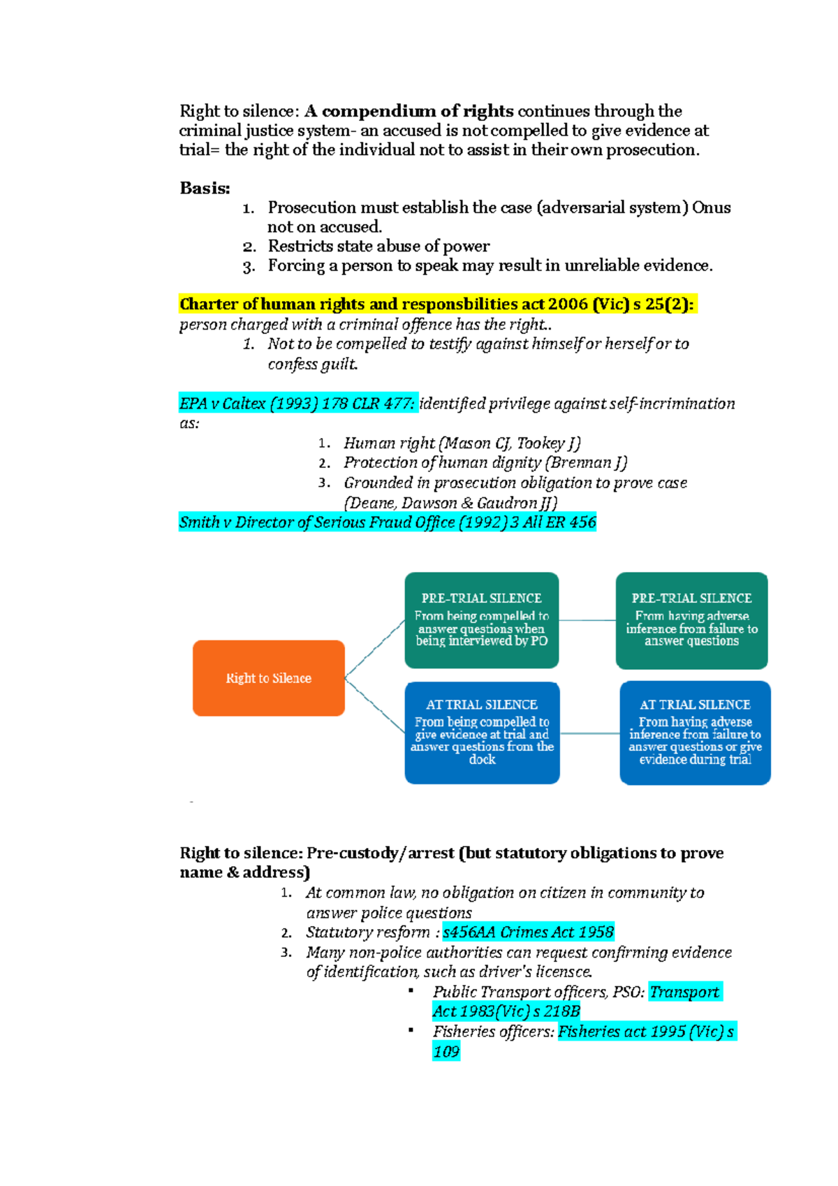 Police questioning - Right to silence: A compendium of rights continues ...