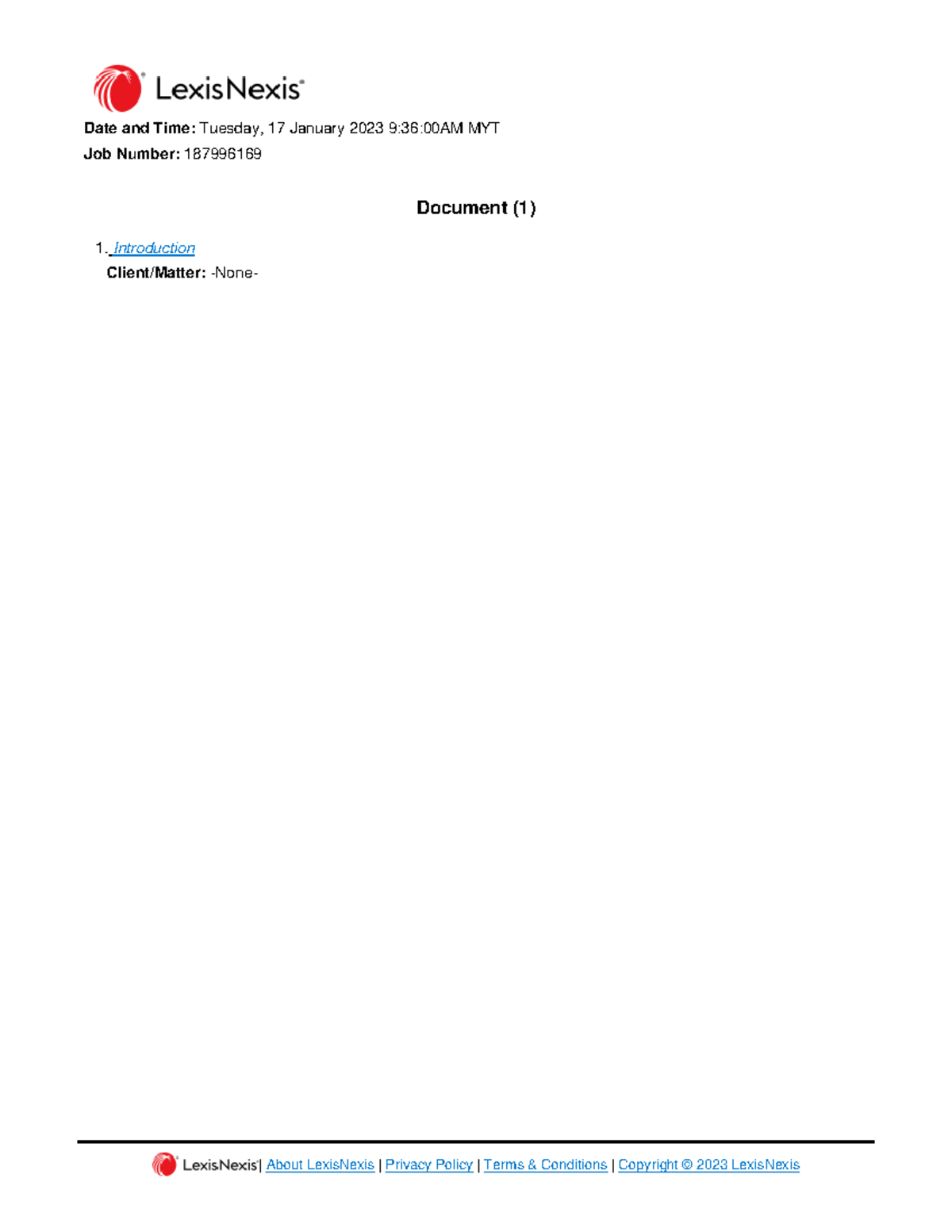 (1) Introduction to Federal Constitution - | About LexisNexis | Privacy ...