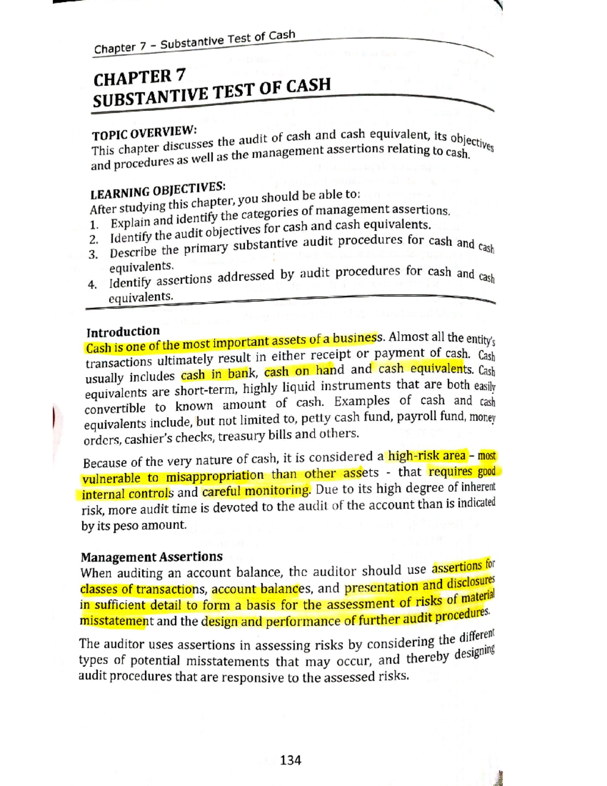 597647899- Chapter-7 - applied auditing - Accountancy - Studocu