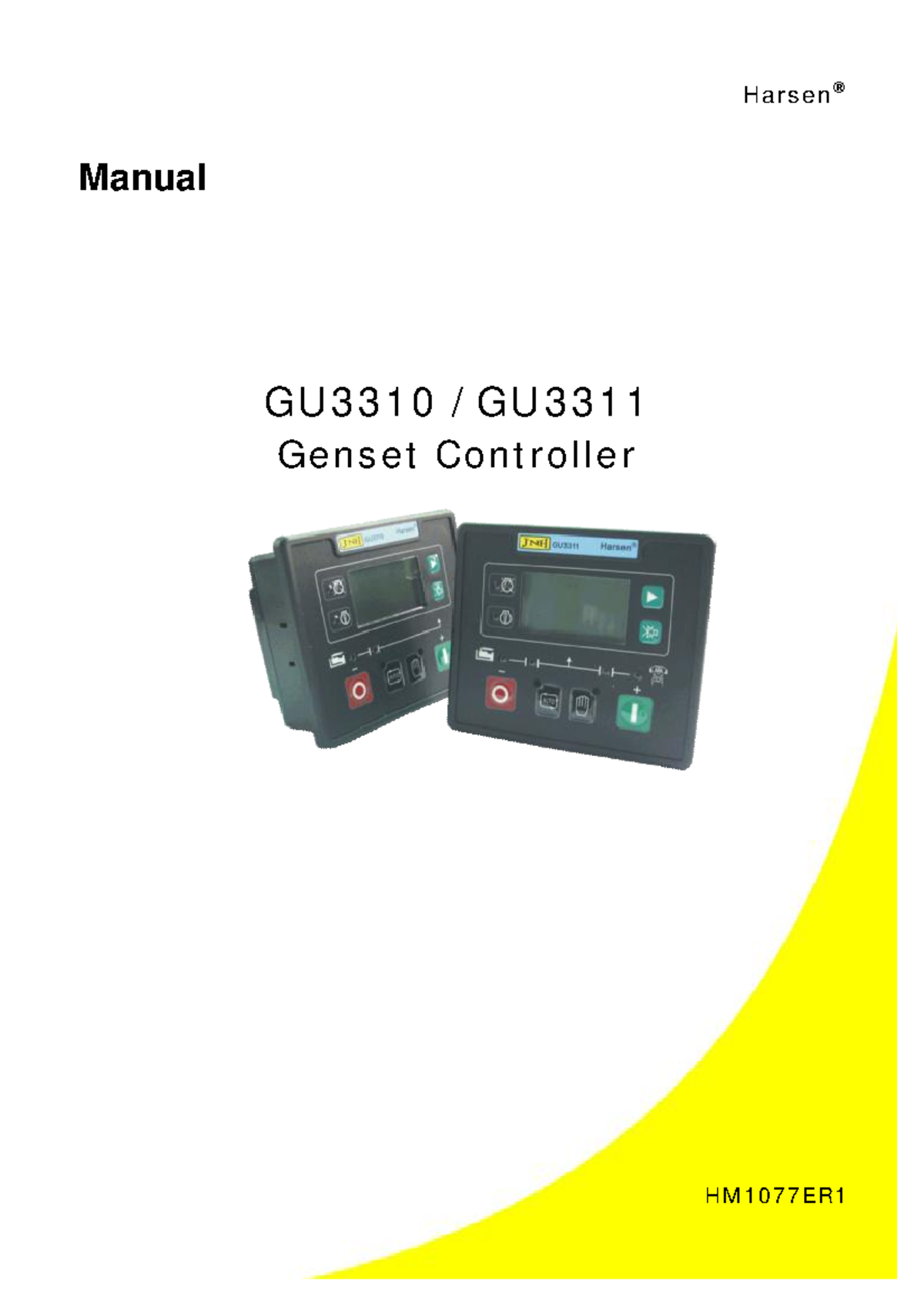 GU3311- Operation- Manual - Manual GU3310 / GU Genset Controller ...