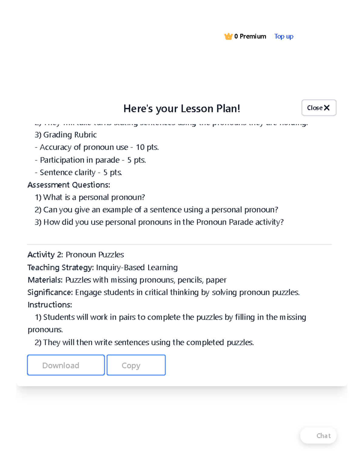 Lesson Planner PH - 2nd year students - Lesson Planner PH 7 Regular ...