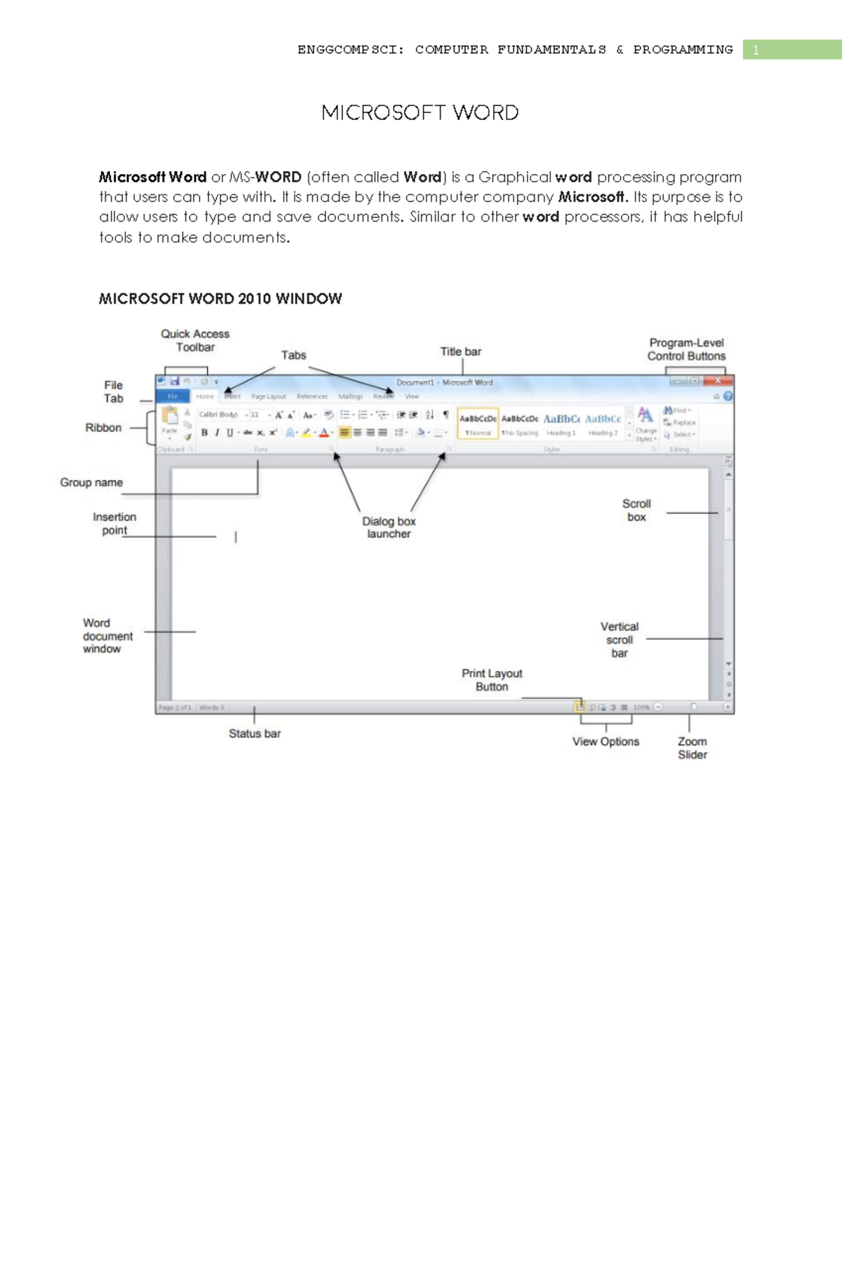 Microsoft-Word - Hehe huhuhu - MICROSOFT WORD Microsoft Word or MS-WORD ...