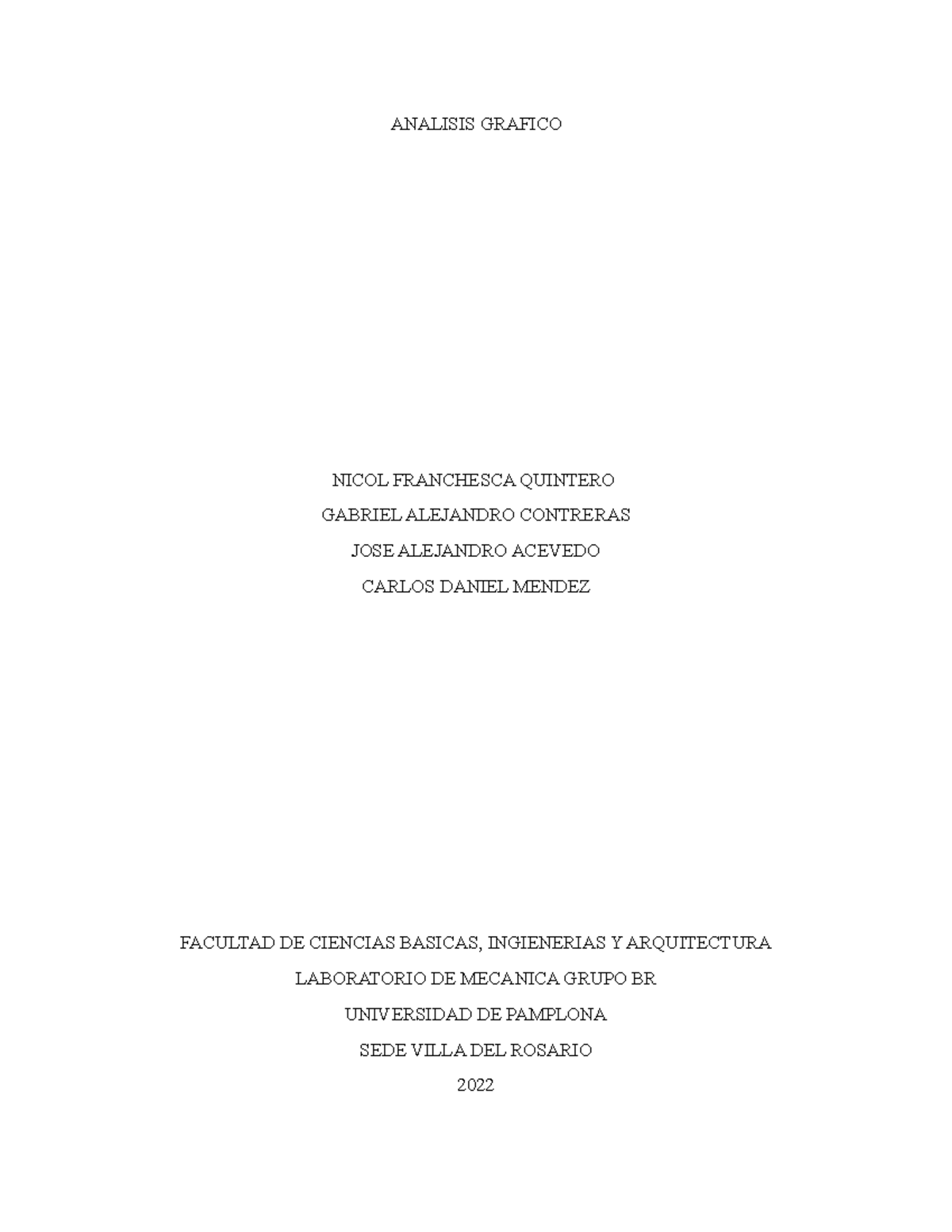 Analisis Grafico - Ggg - ANALISIS GRAFICO NICOL FRANCHESCA QUINTERO ...