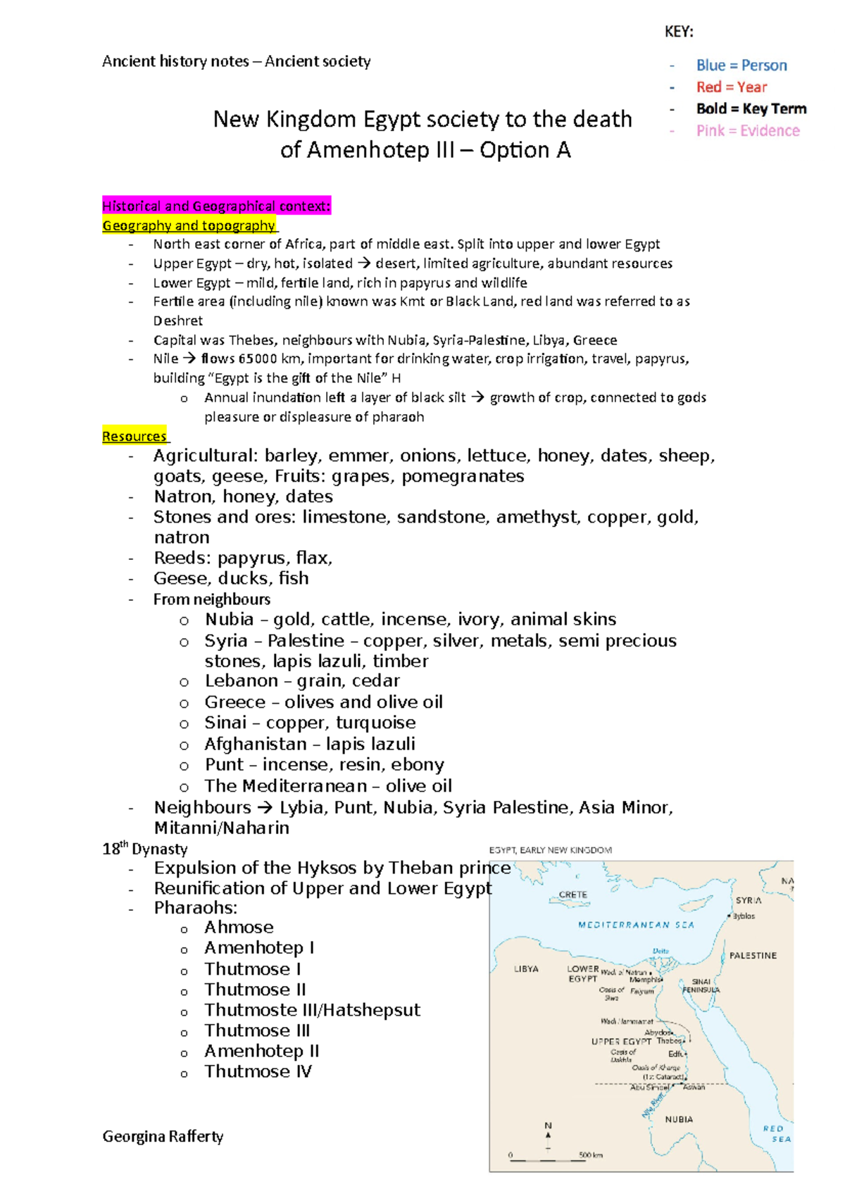 New Kingdom Egypt society to the death - Split into upper and lower ...