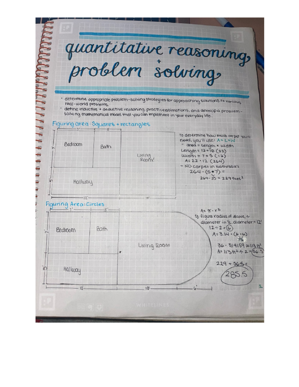 Module One Notes - MAT-125 - Studocu