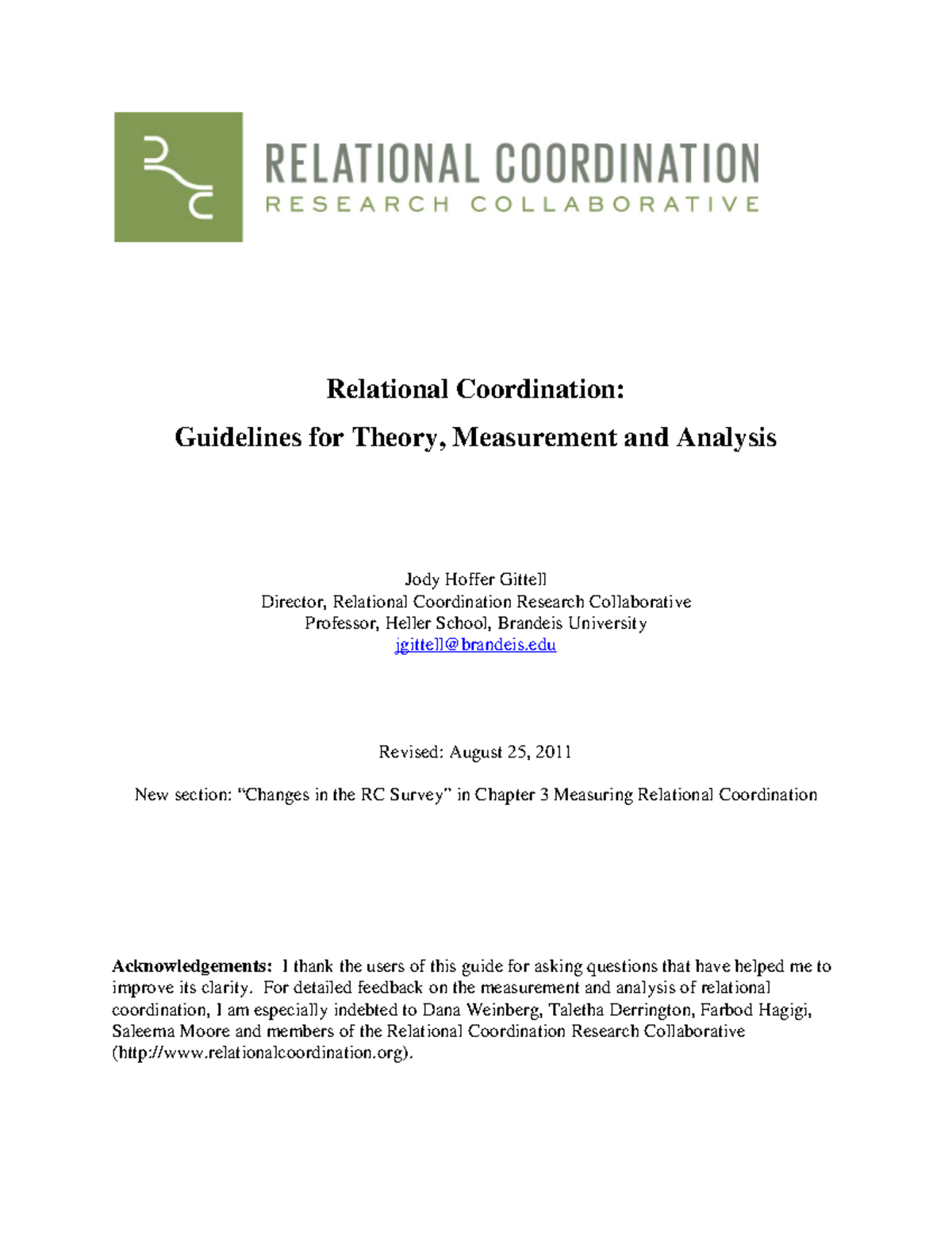 10.1.1.468.6354 - important research article - Relational Coordination ...