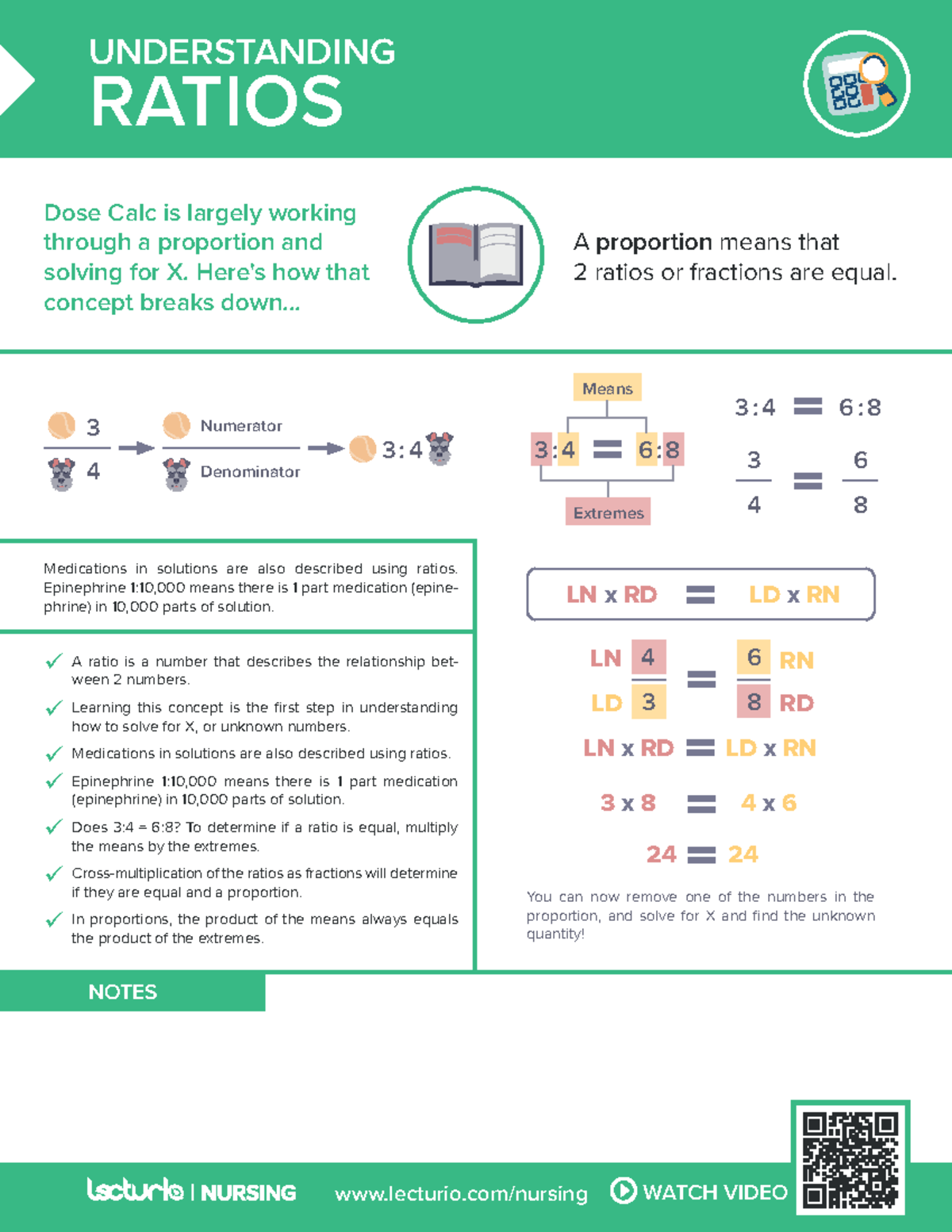 Understanding Ratios - Dosage Calculations - UNDERSTANDING RATIOS ...