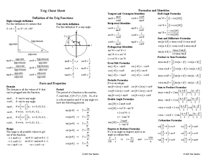2019 WTS Trigonometry Grade 12 - WTS TRIGONOMETRY GRADE : 12 COMPILED ...