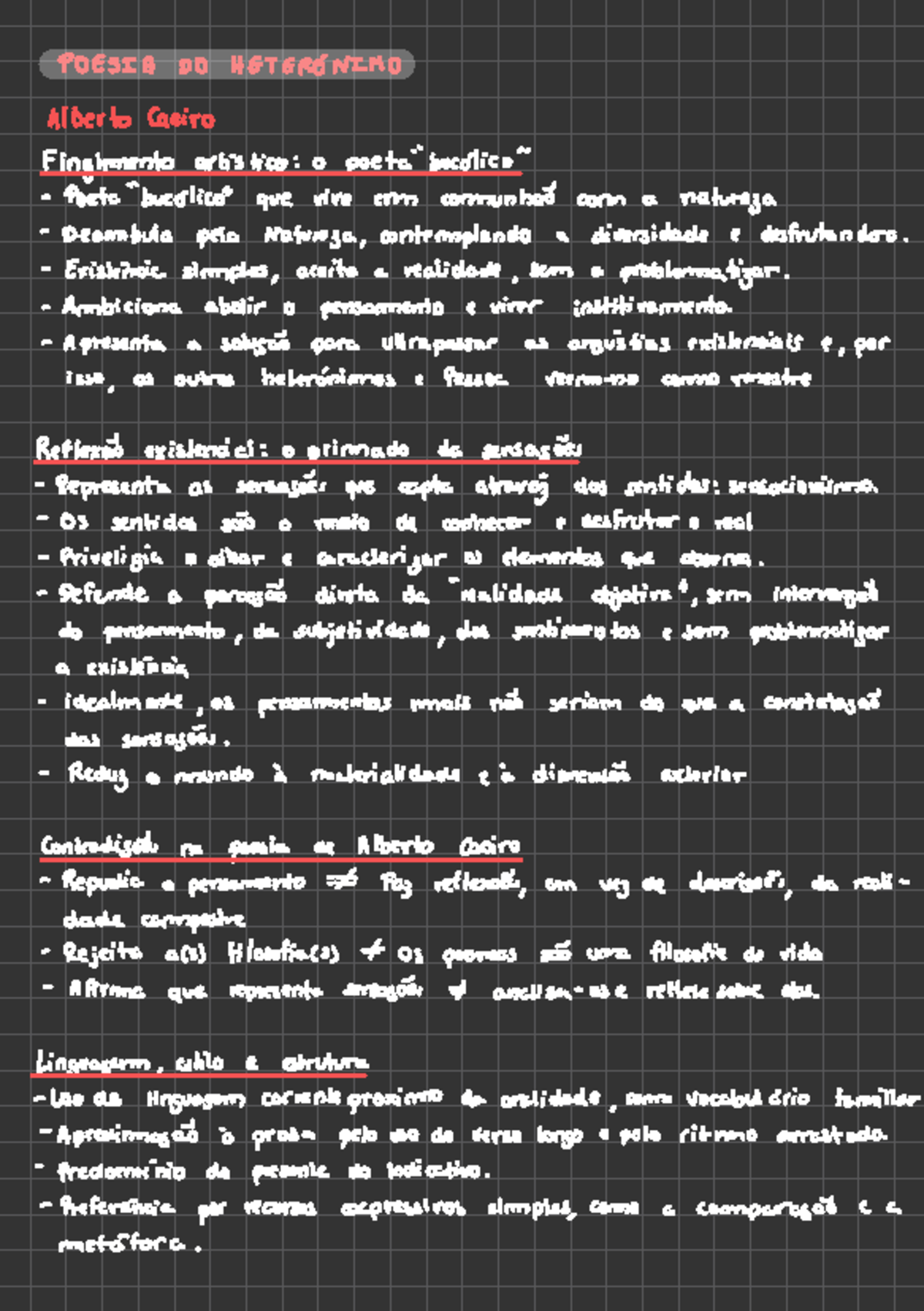 Poesia Do Heterónimo - POESIA DO HETERONIMO Alberto Cairo Fingimento ...