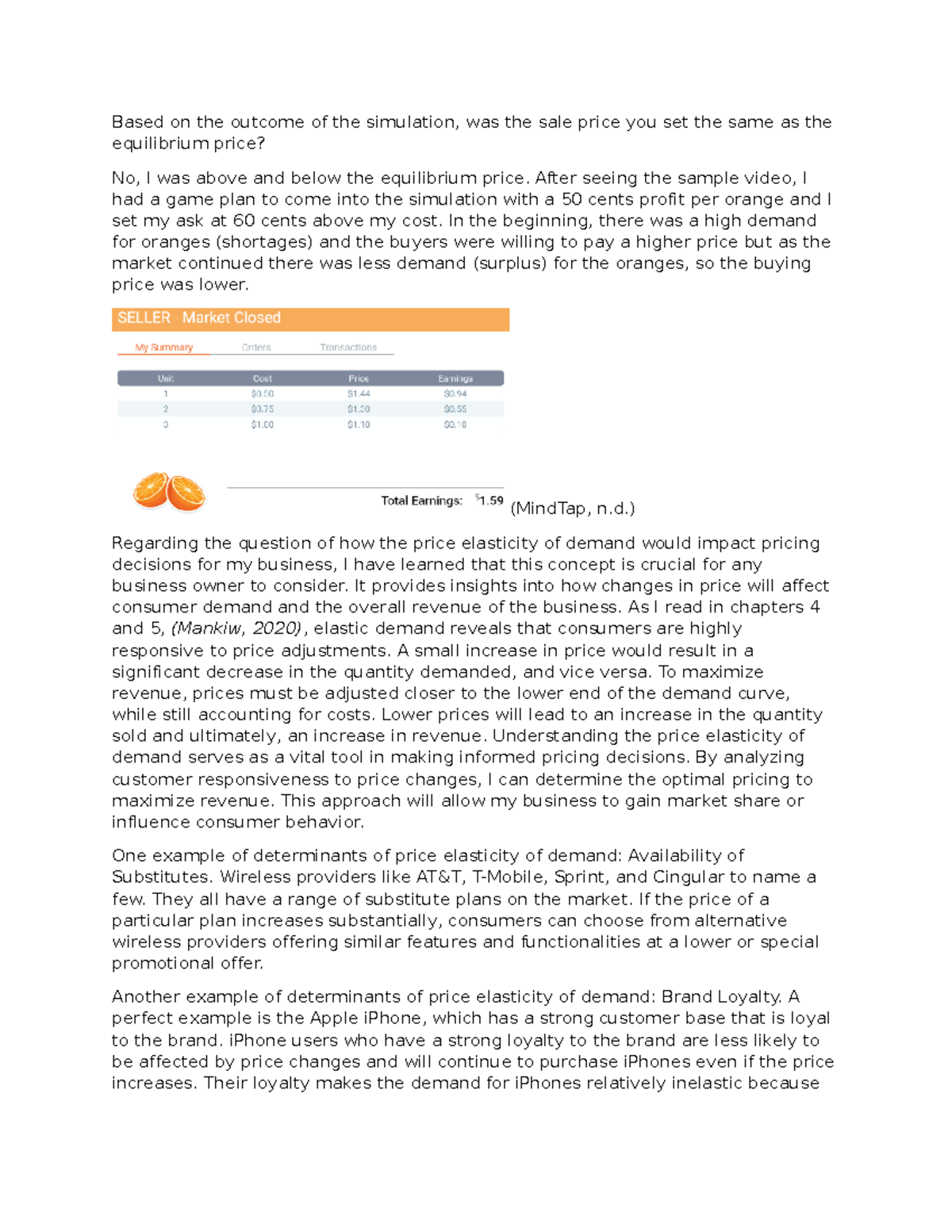 Discussion Module 3Competitive Markets - ECO202 - SNHU - Studocu