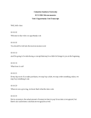 Unit III Virginia Townzen - Virginia S. Townzen (314741) ECO 2301 Unit ...