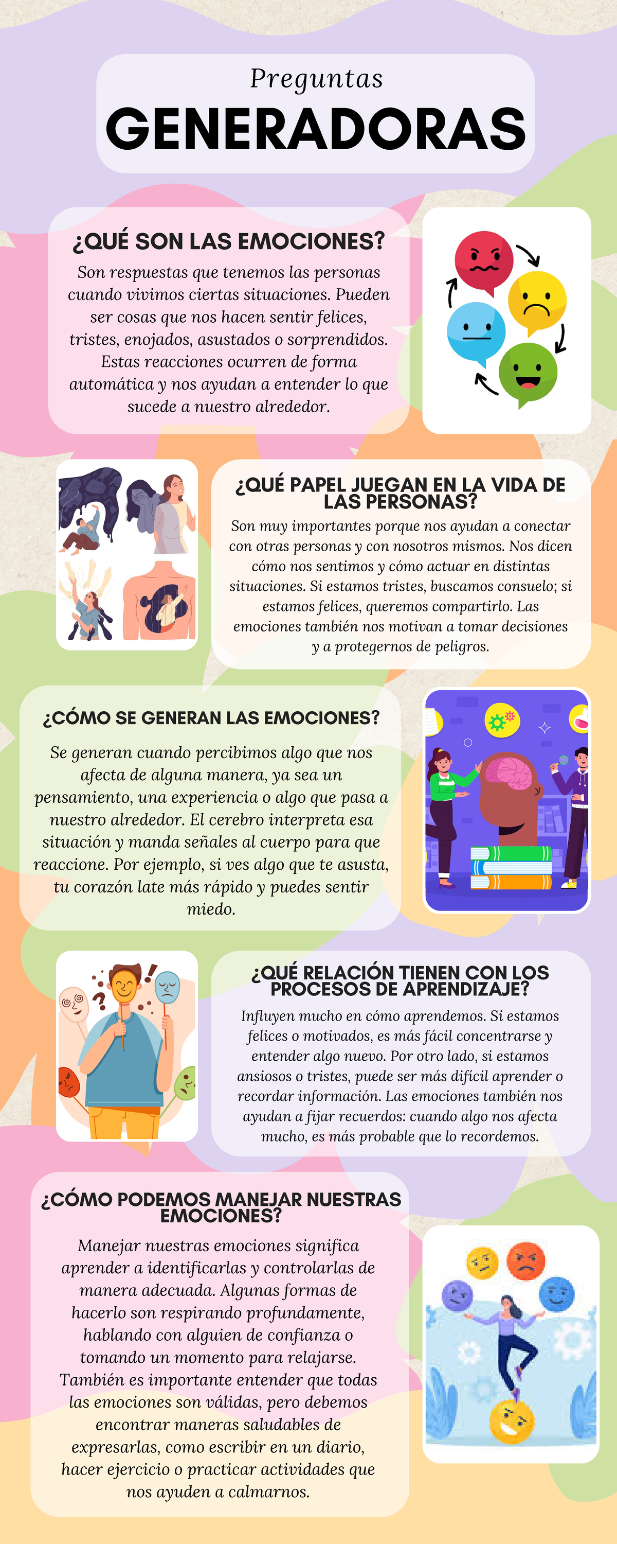 1 - sdfgdfg - ¿QUÉ SON LAS EMOCIONES? Son respuestas que tenemos las ...