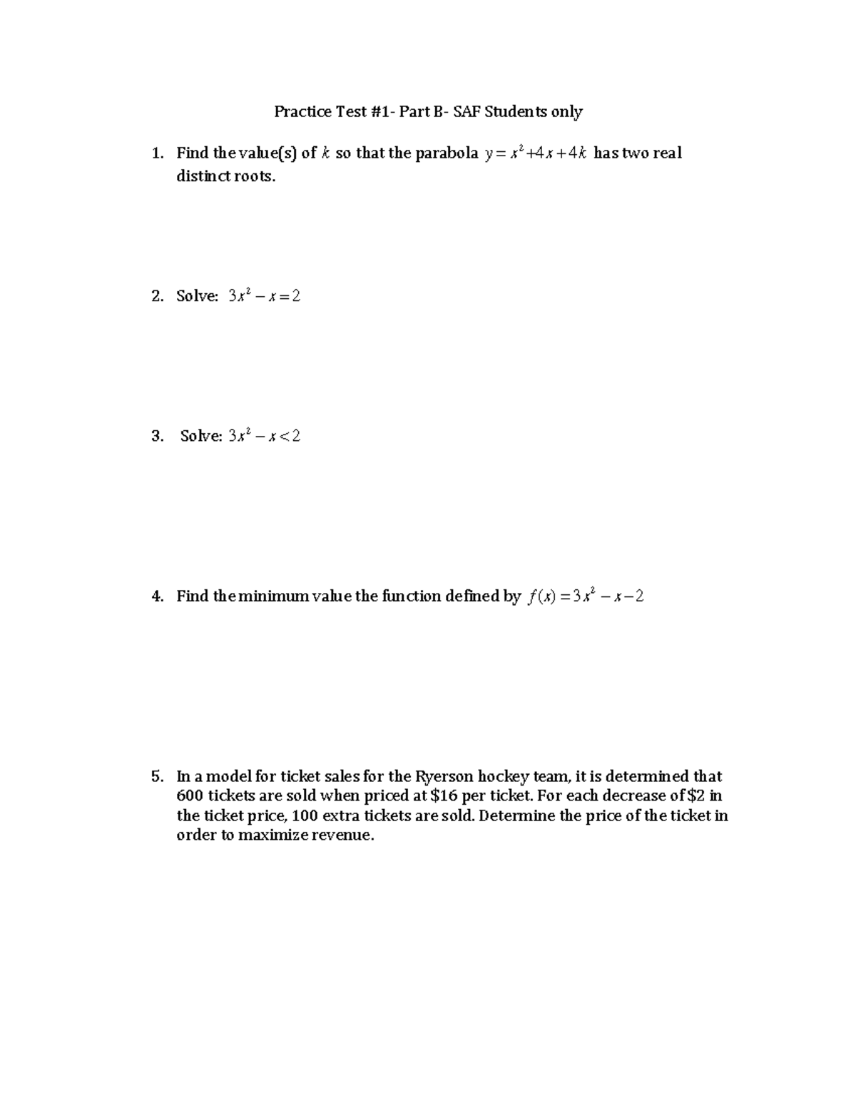 Test 1B 2018, questions and answers - Practice Test Part SAF Students ...