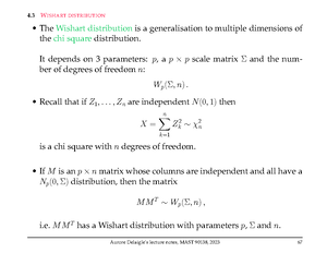 Week1 Final - lecture slides - MAST 90138: MULTIVARIATE STATISTICAL ...