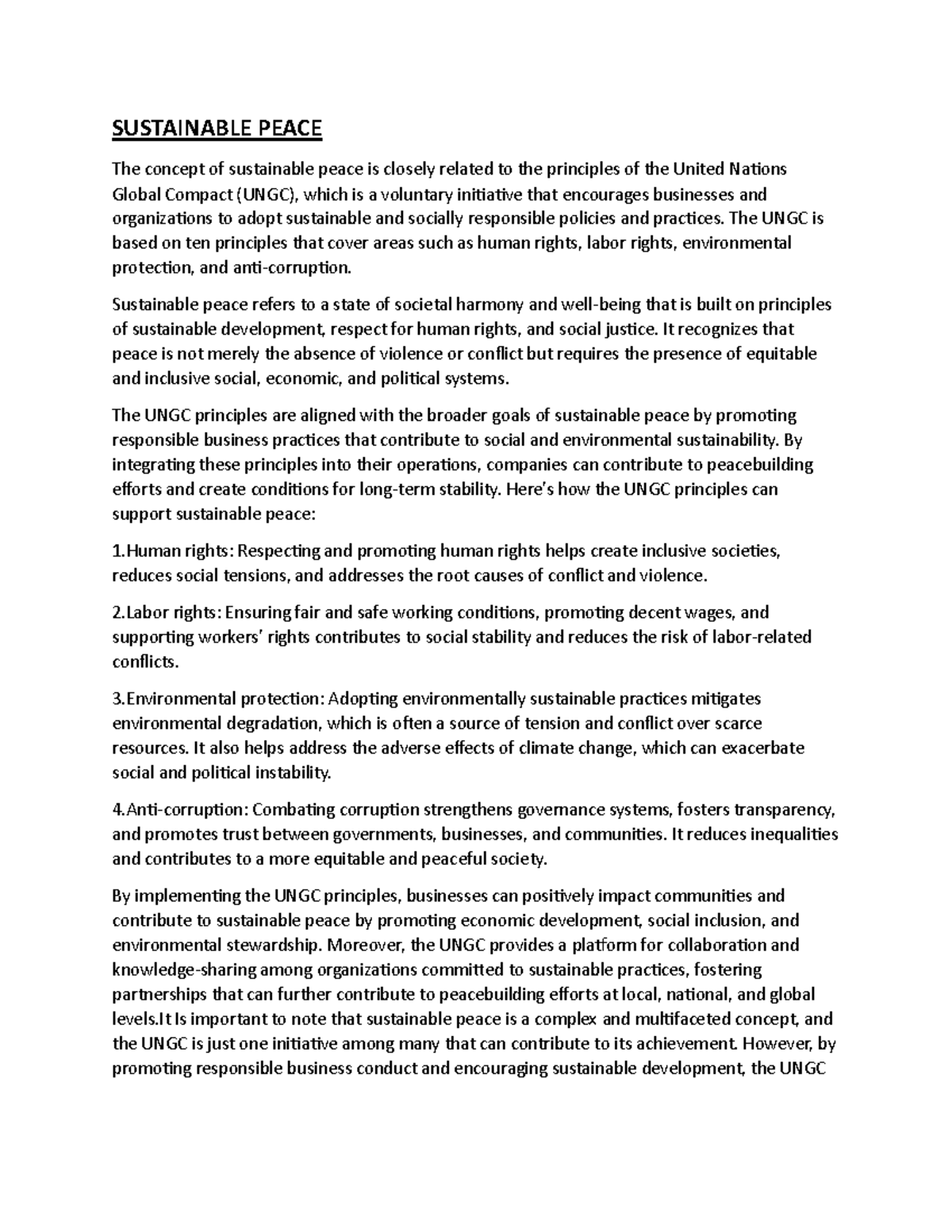 DOC-20230625-WA0142 - Practising - SUSTAINABLE PEACE The concept of ...