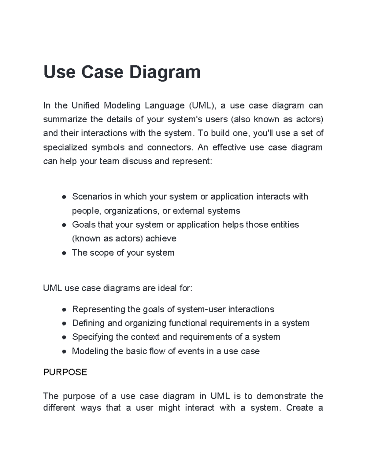 Sofdes - Use Case Diagram In the Unified Modeling Language (UML), a use ...
