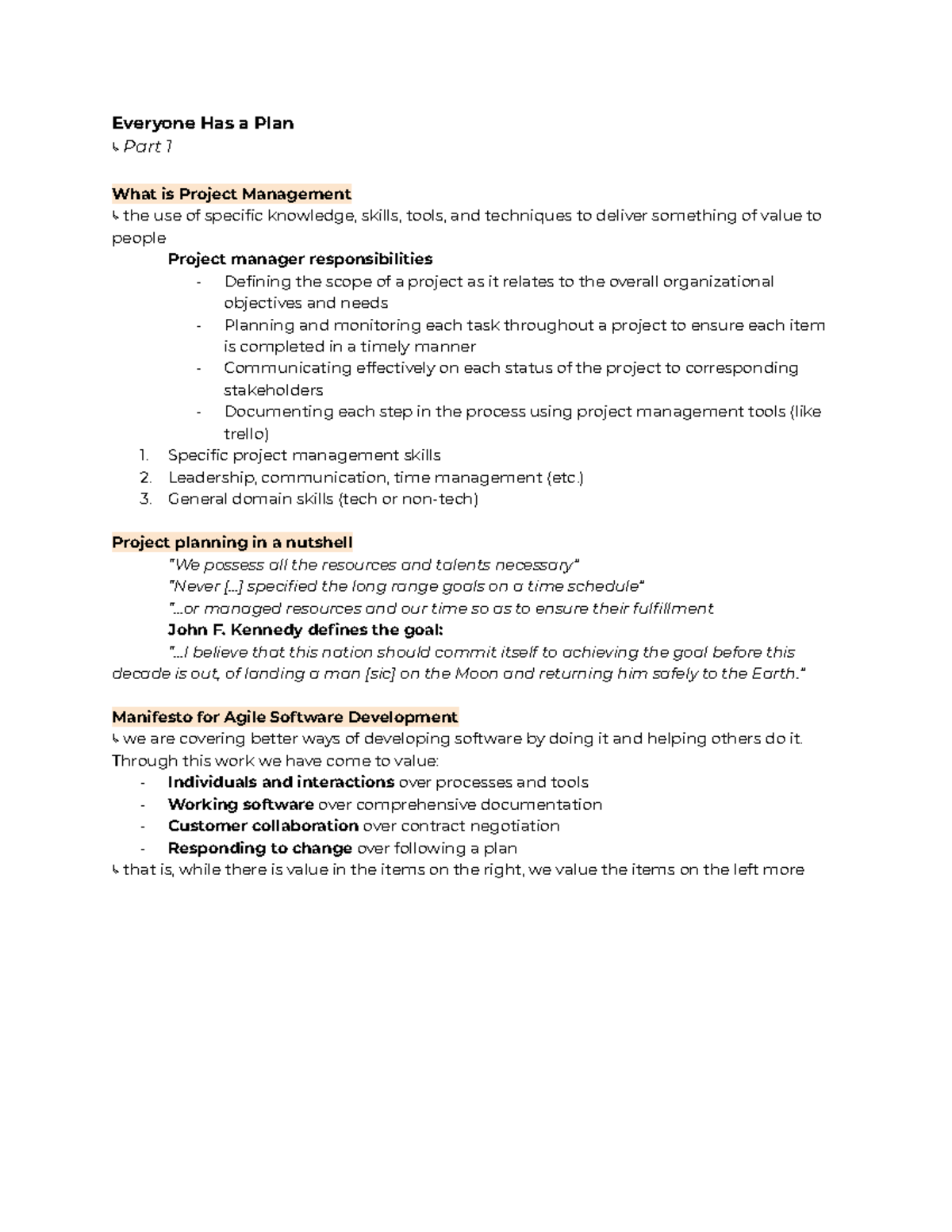 Everyone Has a Plan 1 - Professor Warren Allen's Summer 2022 Semester ...