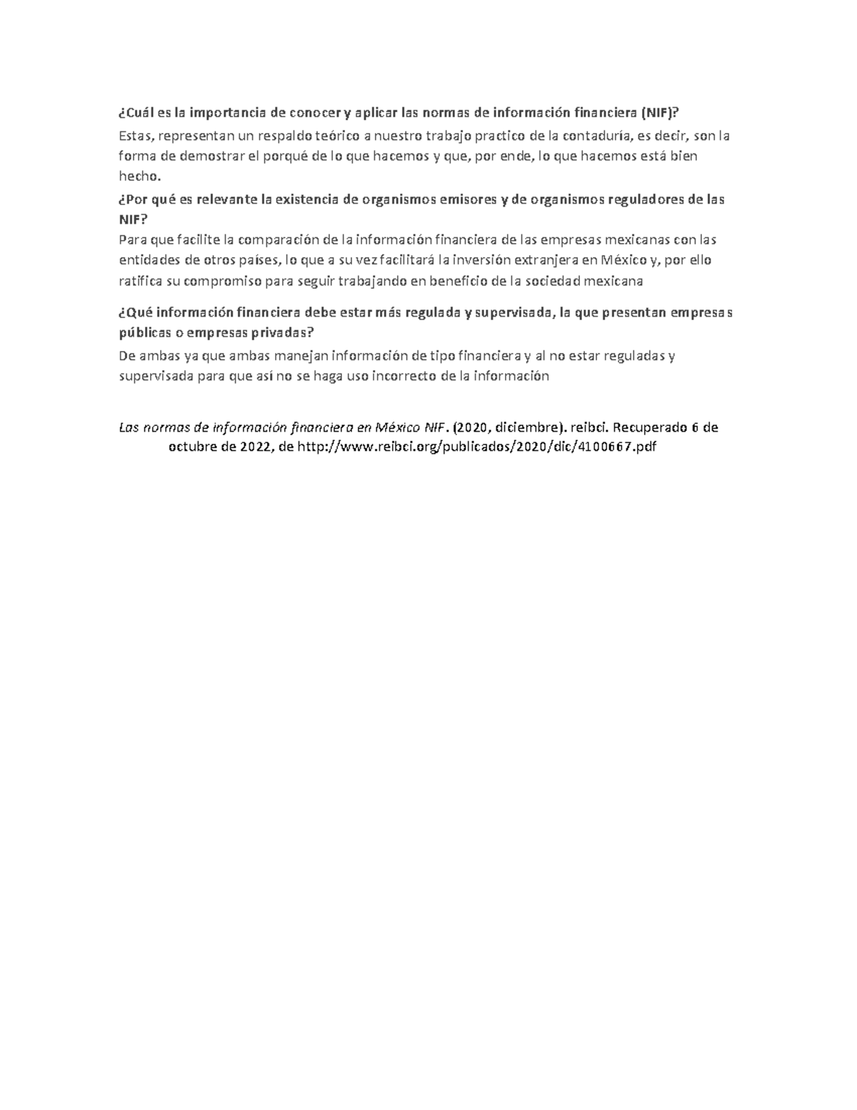 Actividad 3 foro - blackboard - ¿Cuál es la importancia de conocer y ...