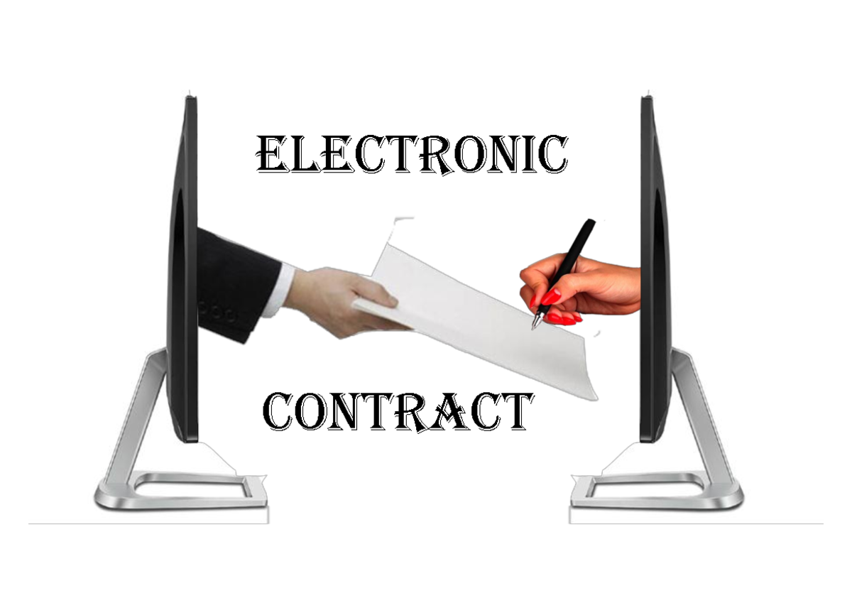 E Contract under Cyber Law - electronic contract electronic contract ...