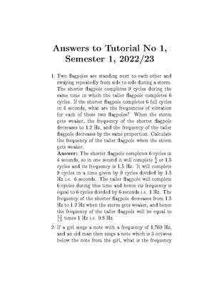 Tut2q25a - tutorial 2 - Tutorial No 2, Semester 1, 2024/ When your ...